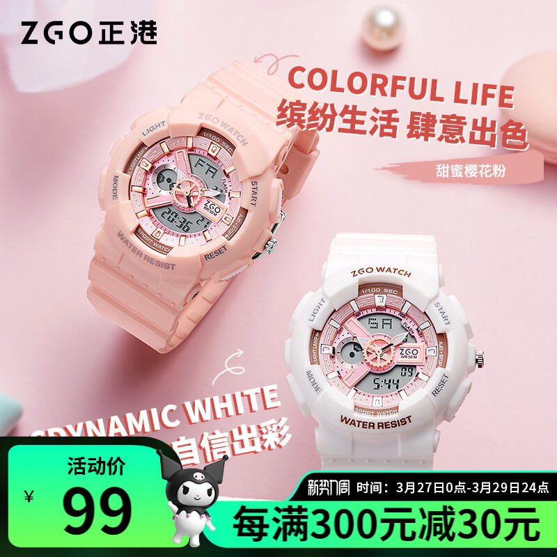 Zgo zgo นาฬิกาข้อมือนาฬิกาอิเล็กทรอนิกส์ยูนิคอร์นสำหรับเด็กผู้หญิงลาย ...