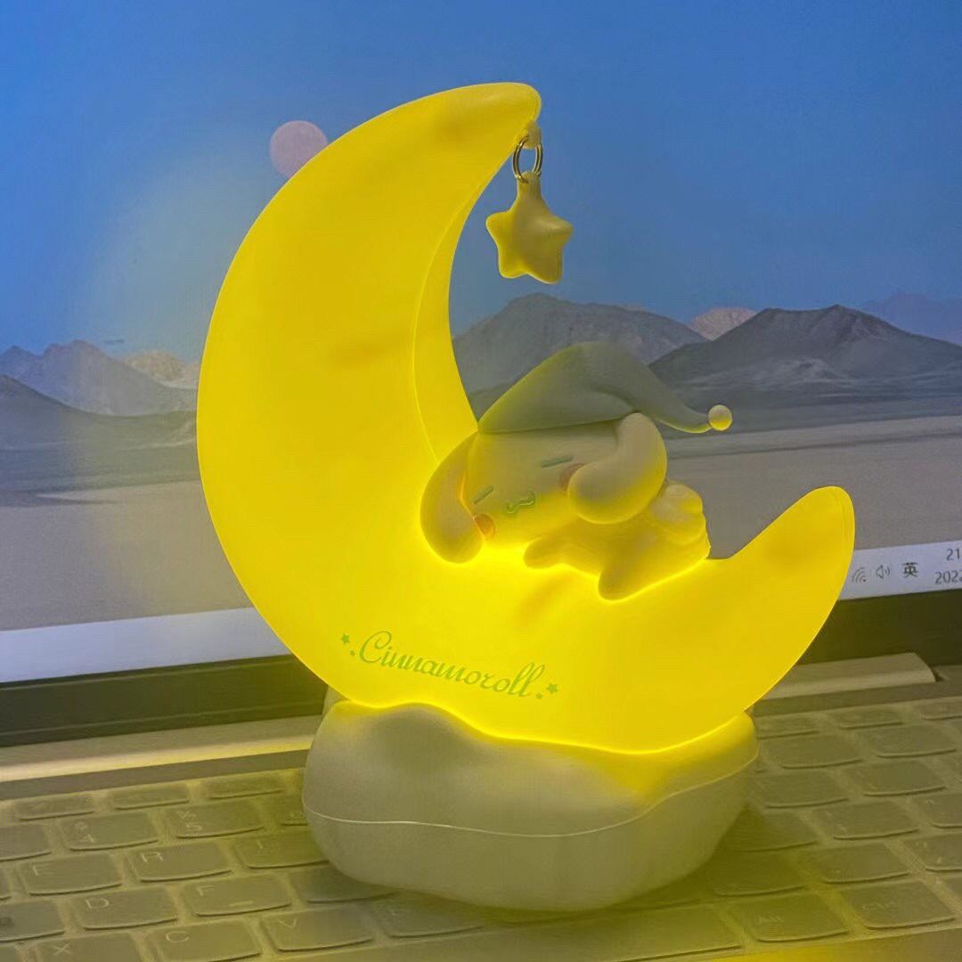 โคมไฟ Sanrio LED Night Light Kuromi / Cinnamoroll Lamp by Miniso ...