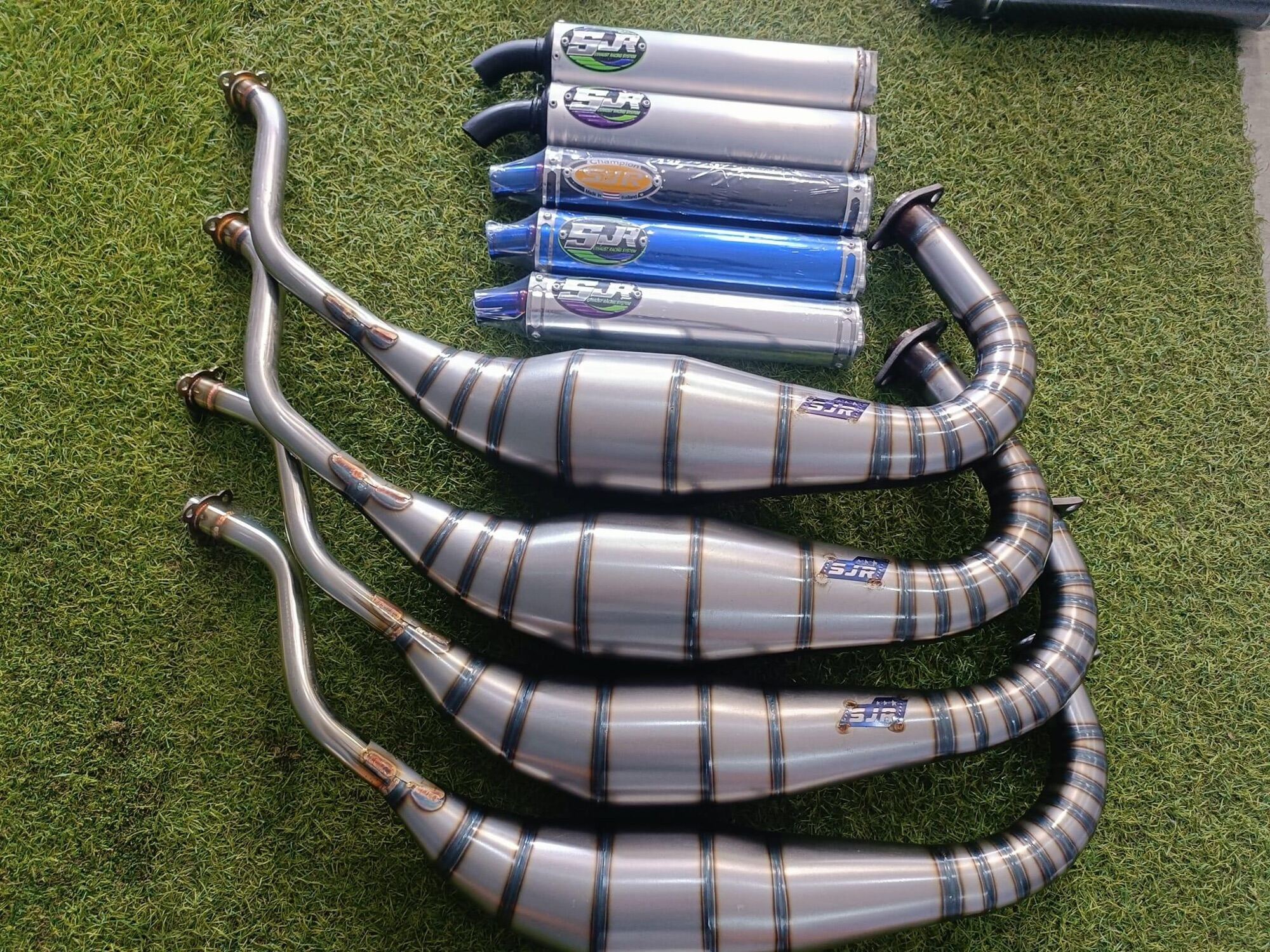 ท่อสูตร ท่อเหล็ก SJR ของแท้100 คอควั่นls dash kr vr victor serpico tzr tzm โนว่า เทน่า บีท วิเต ...