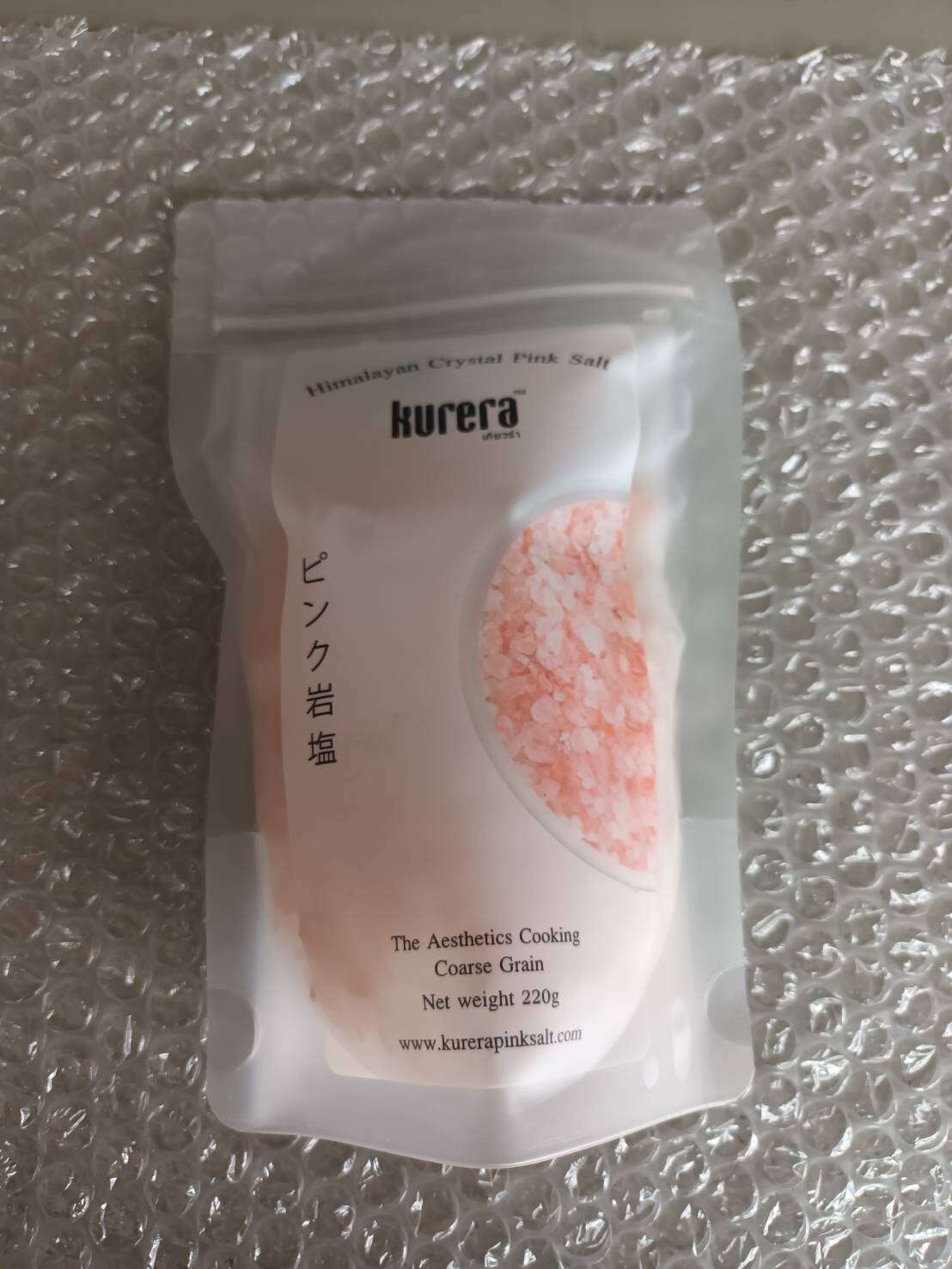 Kurera Himalayan Pink Salt Coarse Grain 220g. ราคาพิเศษ | Lazada.co.th