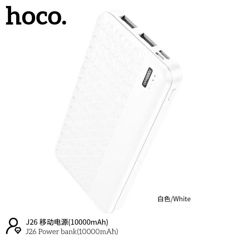 hoco J26 power bank 10000mAh มาใหม่ล่าสุดค่ะ ของแท้ 100% - ร้านโชคดีขาย ...