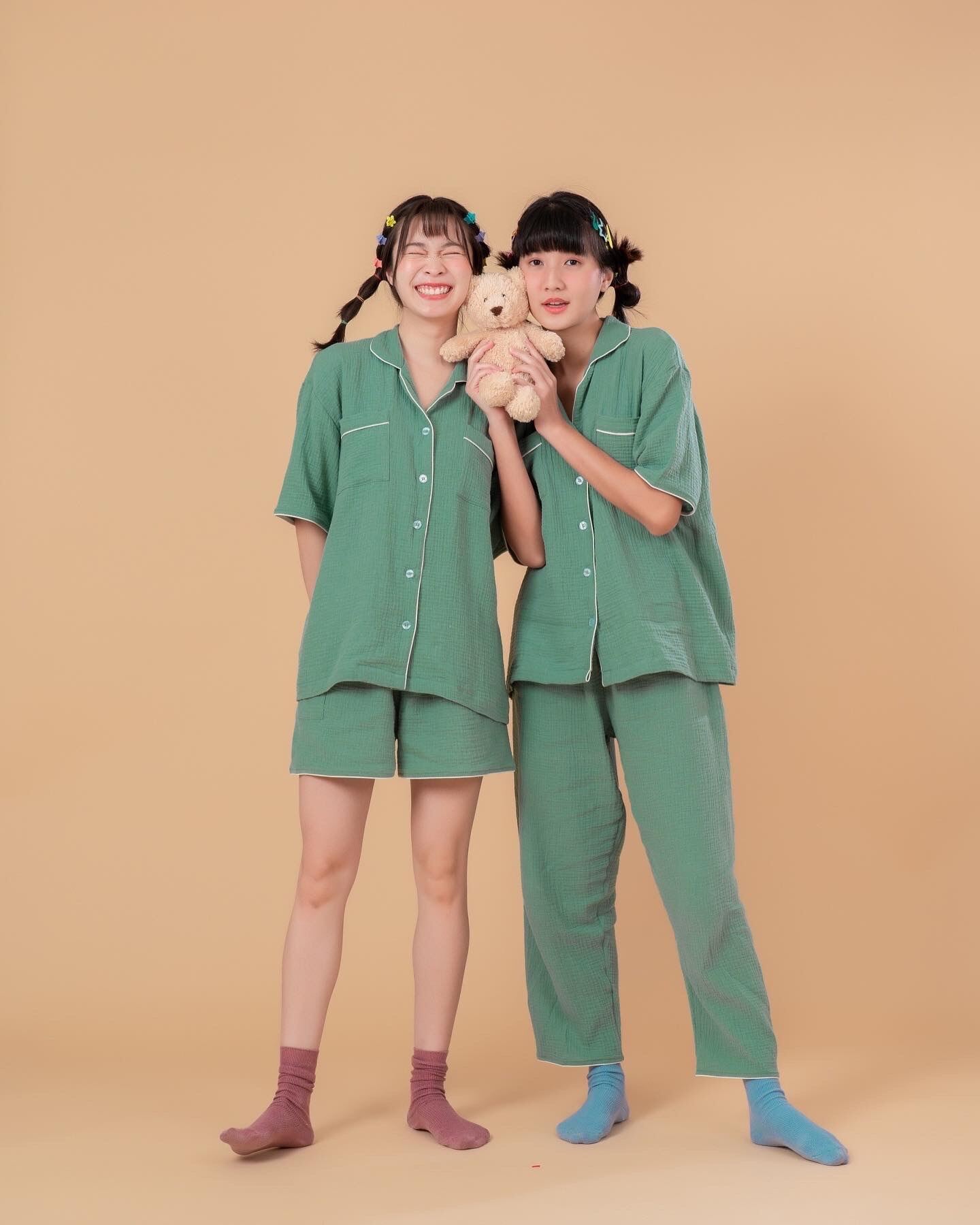 matcha milk tea croffle pajamas - twomileday - ThaiPick