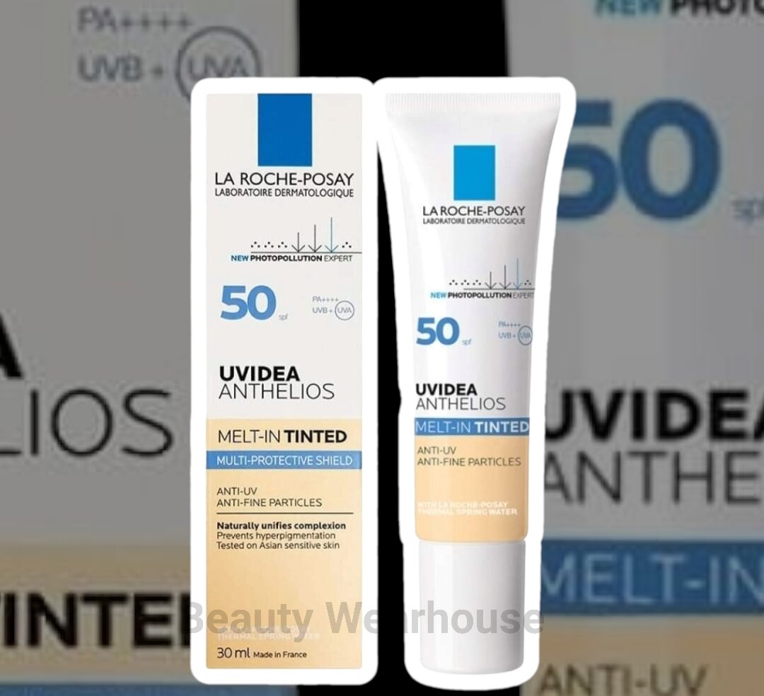 La Roche Posay UVIDEA XL Tone-up Light Cream Melt-in Tinted Cream SPF50 Broad Spectrum UVB ...