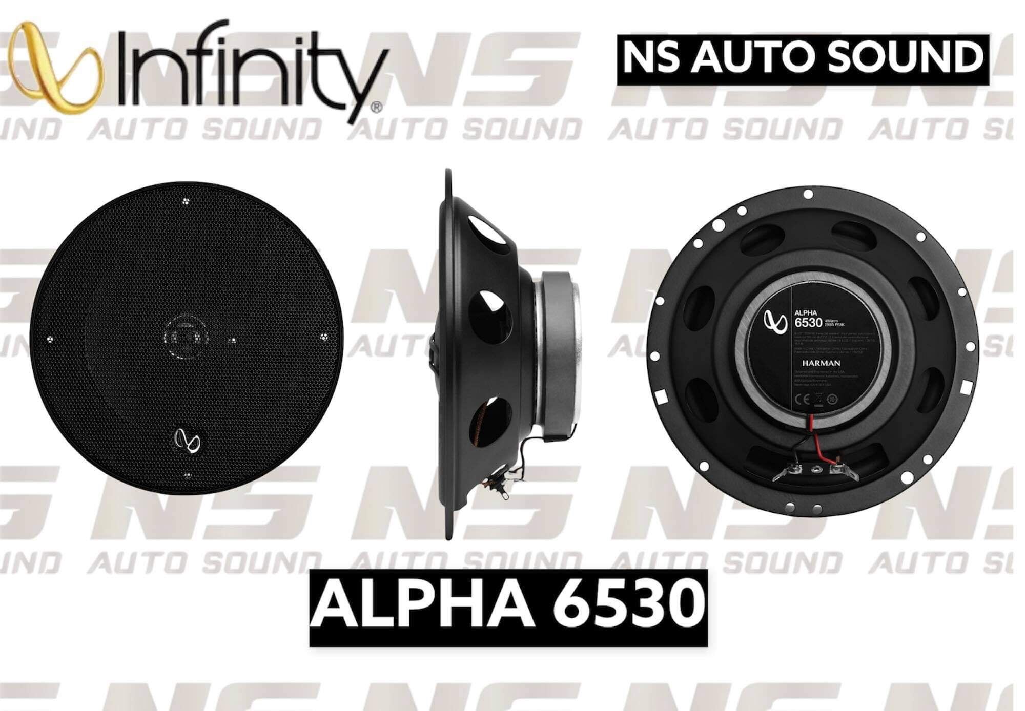 ลำโพงเเกนร่วม INFINITY ALPHA-6530 ขนาด 6.5 นิ้ว - NS AutoSound - ThaiPick
