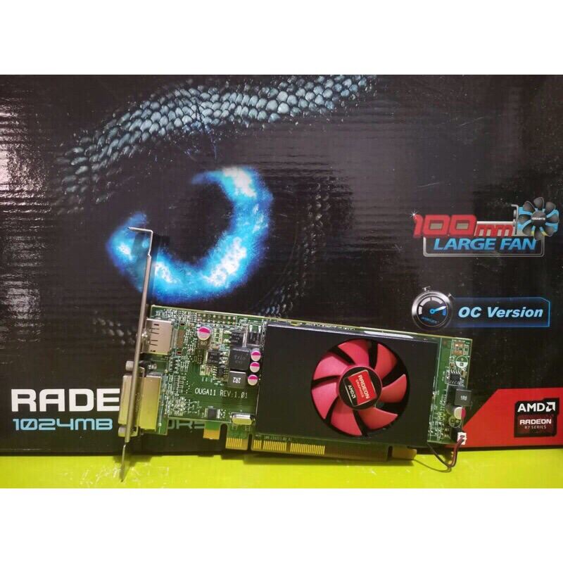 การ์ดจอ OEM (Dell) รุ่น AMD Radeon R5 240 1GB DDR3 64bit (no box ...