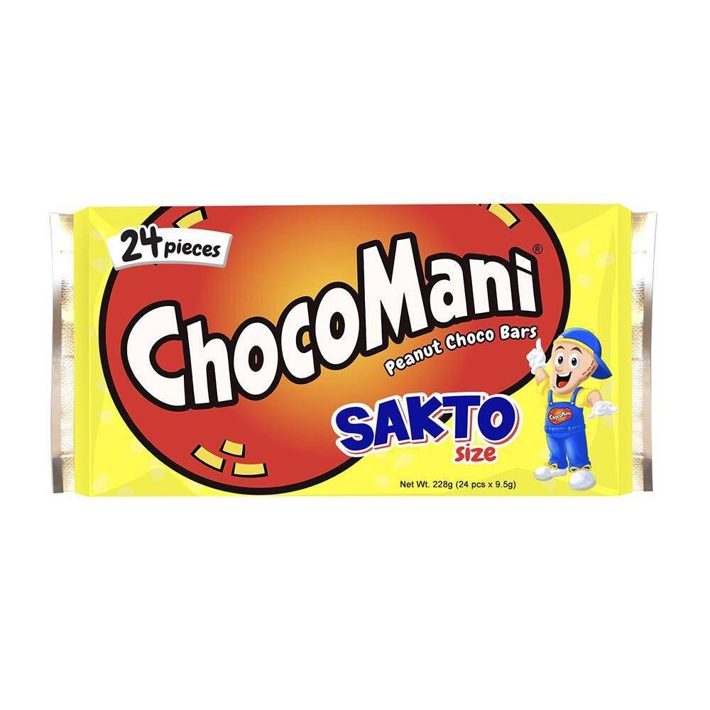 Choco Mani Sakto Bars 24pcs x 9.5g | Lazada.co.th