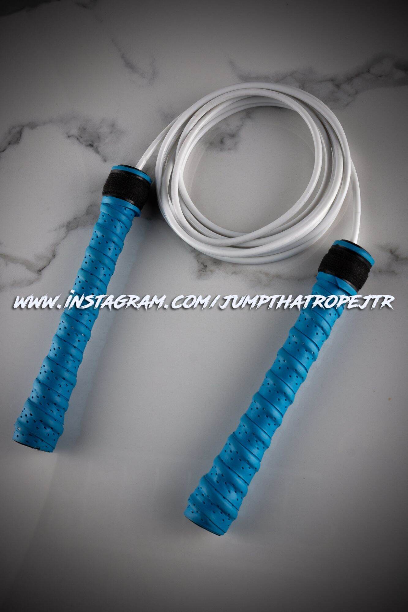 ⚪ WHITE PVC 4mm ⚪ Light Jump Rope For Speed & Freestyle Practice ⚪ ...