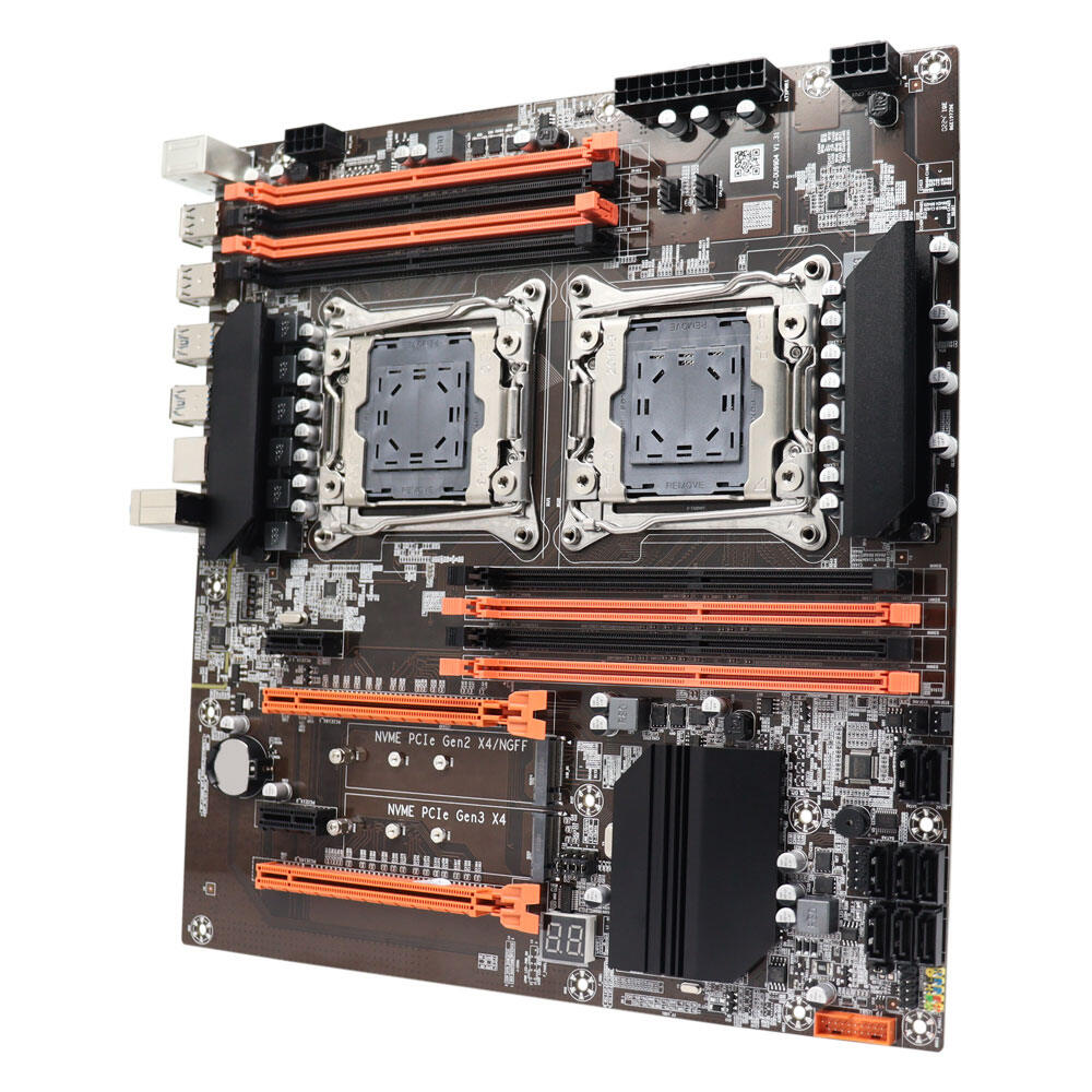เมนบอร์ด X99 dual CPU M.2 LGA 2011 USB3.0 E-ATX V3 SATA3 8 DIMM DDR4 ...