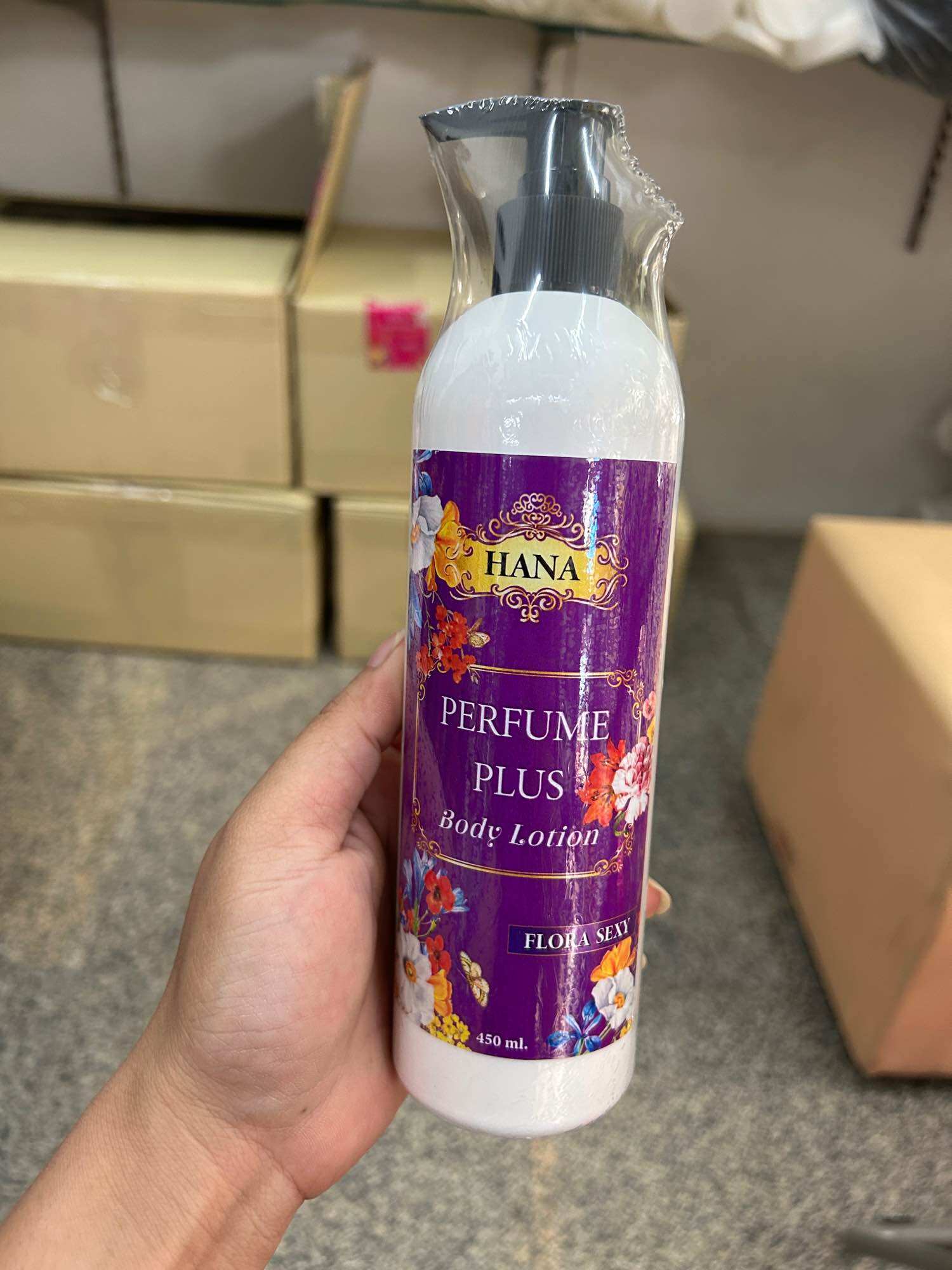 โลชั่นน้ำหอม HANA perfume plus body Lotion 450.ml | Lazada.co.th