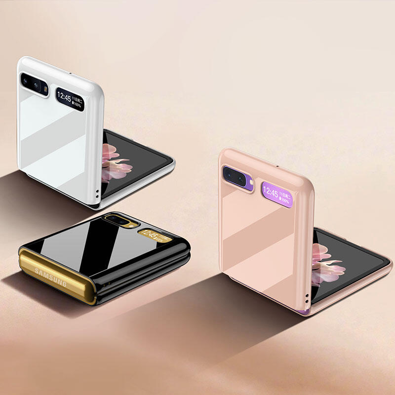SAMSUNG จอพับได้ zfilp เคสมือถือ Galaxy Z Filp เคสป้องกันห่อหมดกัน ...