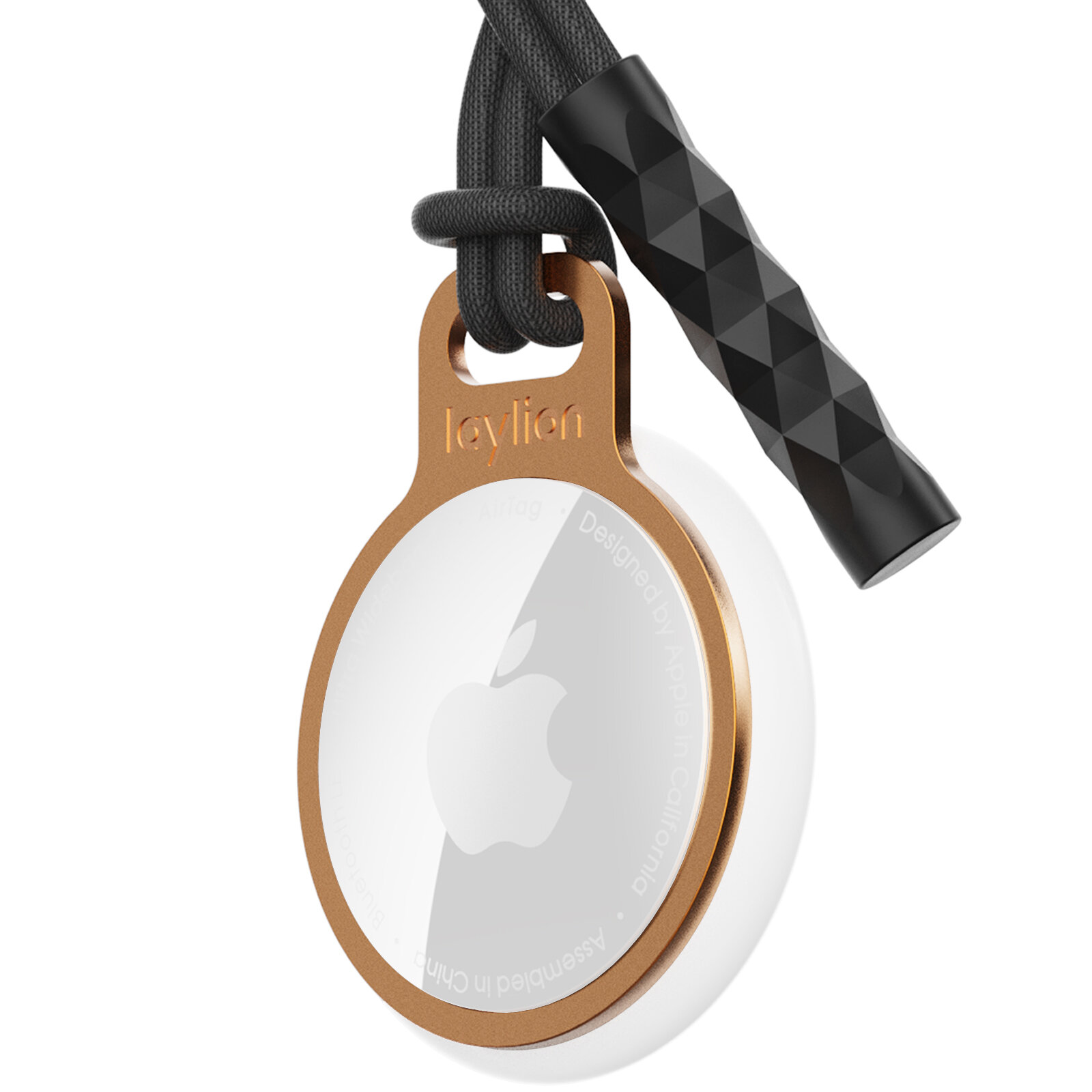 Laylion อลูมิเนียมอัลลอยด์ airtag ห่วงยึดพวงกุญแจแมวและสุนัขสัตว์เลี้ยง ...