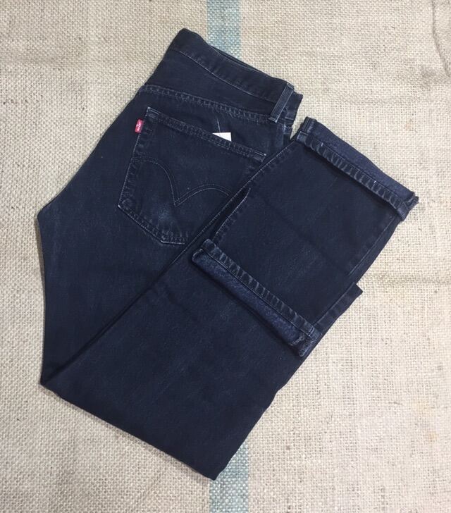 #No 878 #Levi’s 501 005010660 Super Black กระดุม 5 เม็ด สีดำเข้ม #เอว ...