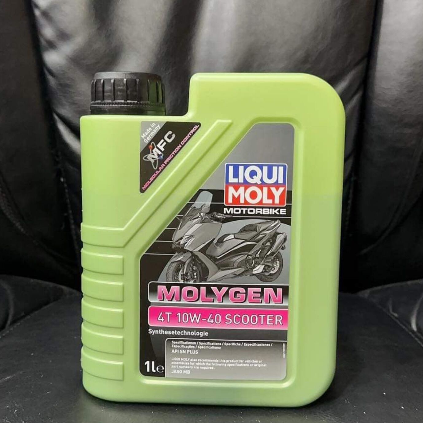 น้ำมันเครื่อง มอไซค์ สังเคราะห์ 100 LIOQUI MOLY MOLYGEN 10W-40 ...