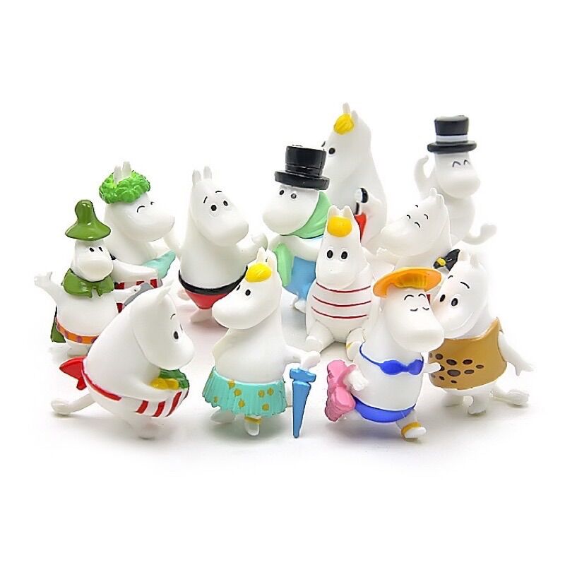 โมเดล ฟิกเกอร์ มูมิน Moomin & Family มีหลายแบบ Figures Model ของเล่น ...