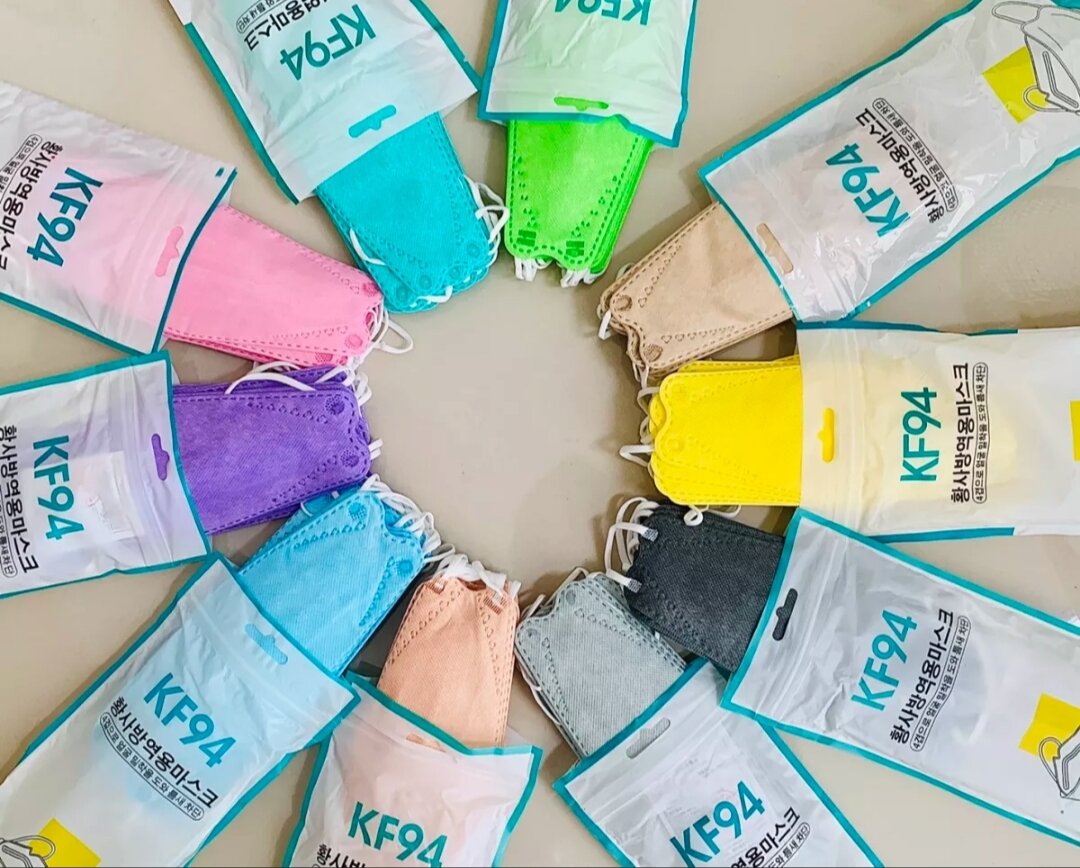 แมส KF94 สีสวยๆ หน้ากากอนามัย3D ทรงเกาหลี????1ห่อบรรจุ10ชิ้น - ร้านเคเค ...