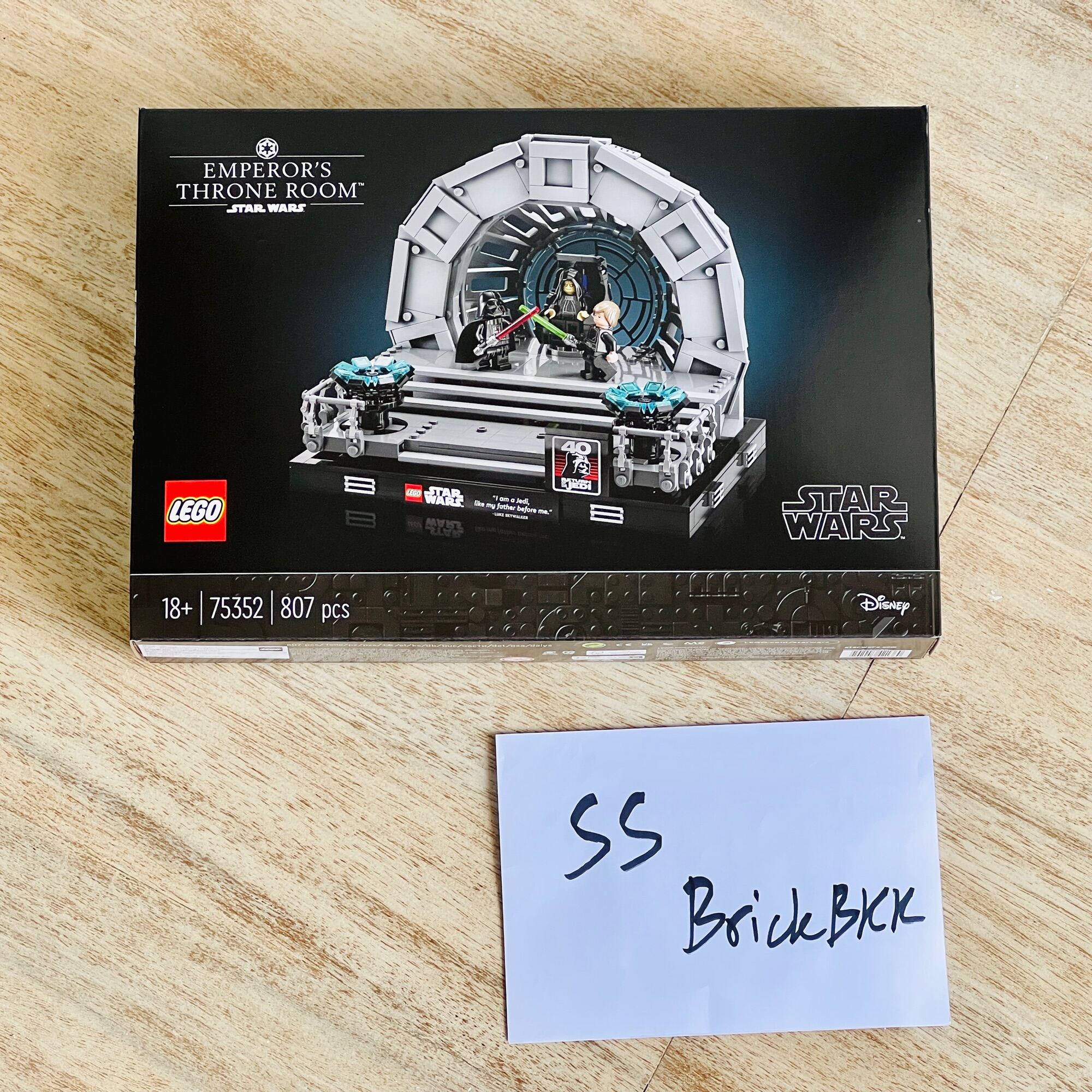 พร้อมส่ง LEGO 75352 Emperors Throne Room ของแท้ มือหนึ่ง กล่องสวย - SS ...