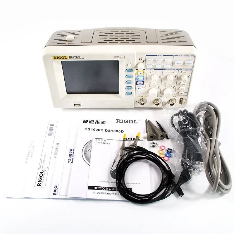RIGOL DS1102E 100MHz Oscilloscope 2 Analog ช่อง100MHz แบนด์วิดท์ | Lazada.co.th