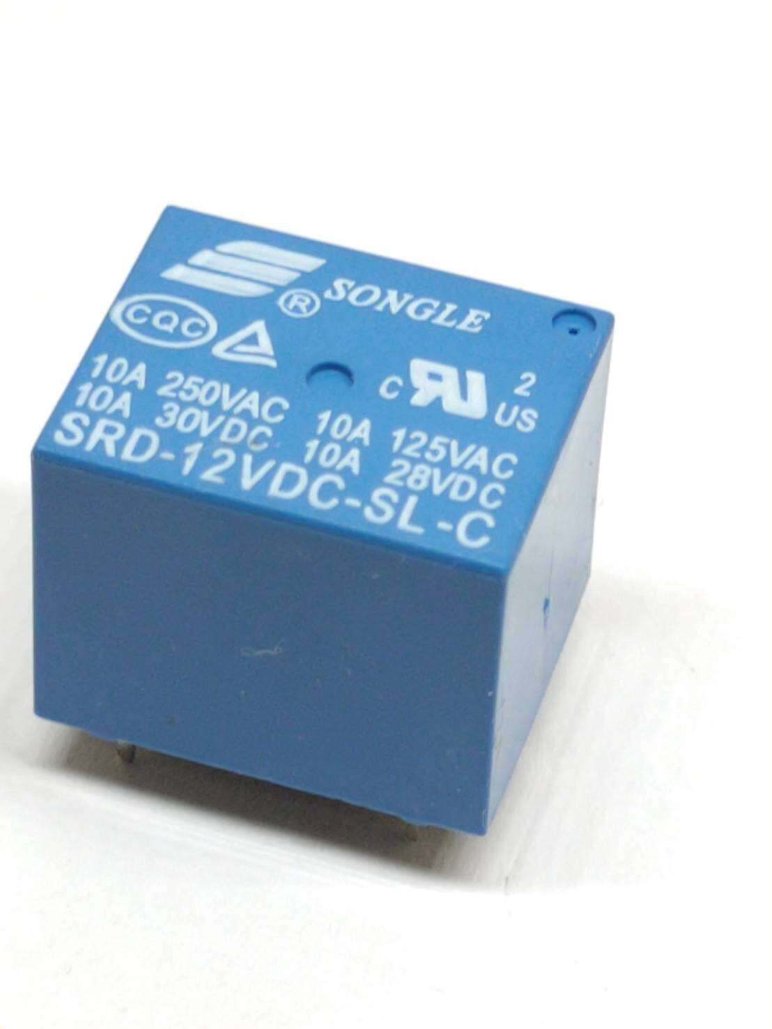 รีเลย์ 12 V 5ขา 10A SRD-12VDC Relay 12V 5ขา จำนวน 1ชิ้น | Lazada.co.th