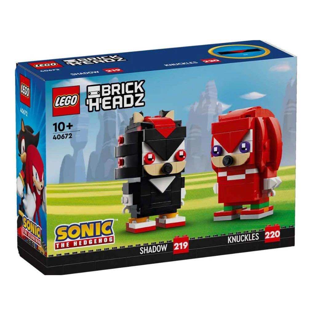 LEGO® BrickHeadz 40672 Sonic the Hedgehog™: Knuckles & Shadow เลโก้ของ ...