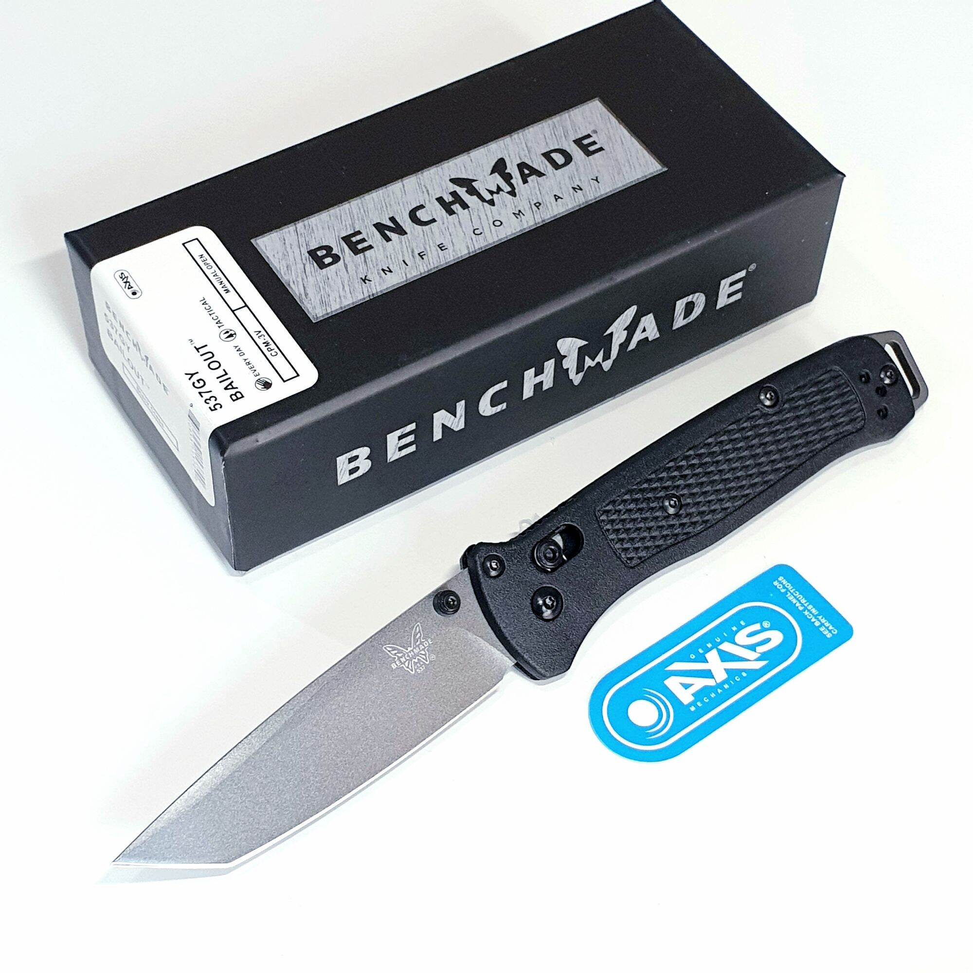 มีดพับ Benchmade BM 537, Bailout -BLACK FRN | Lazada.co.th