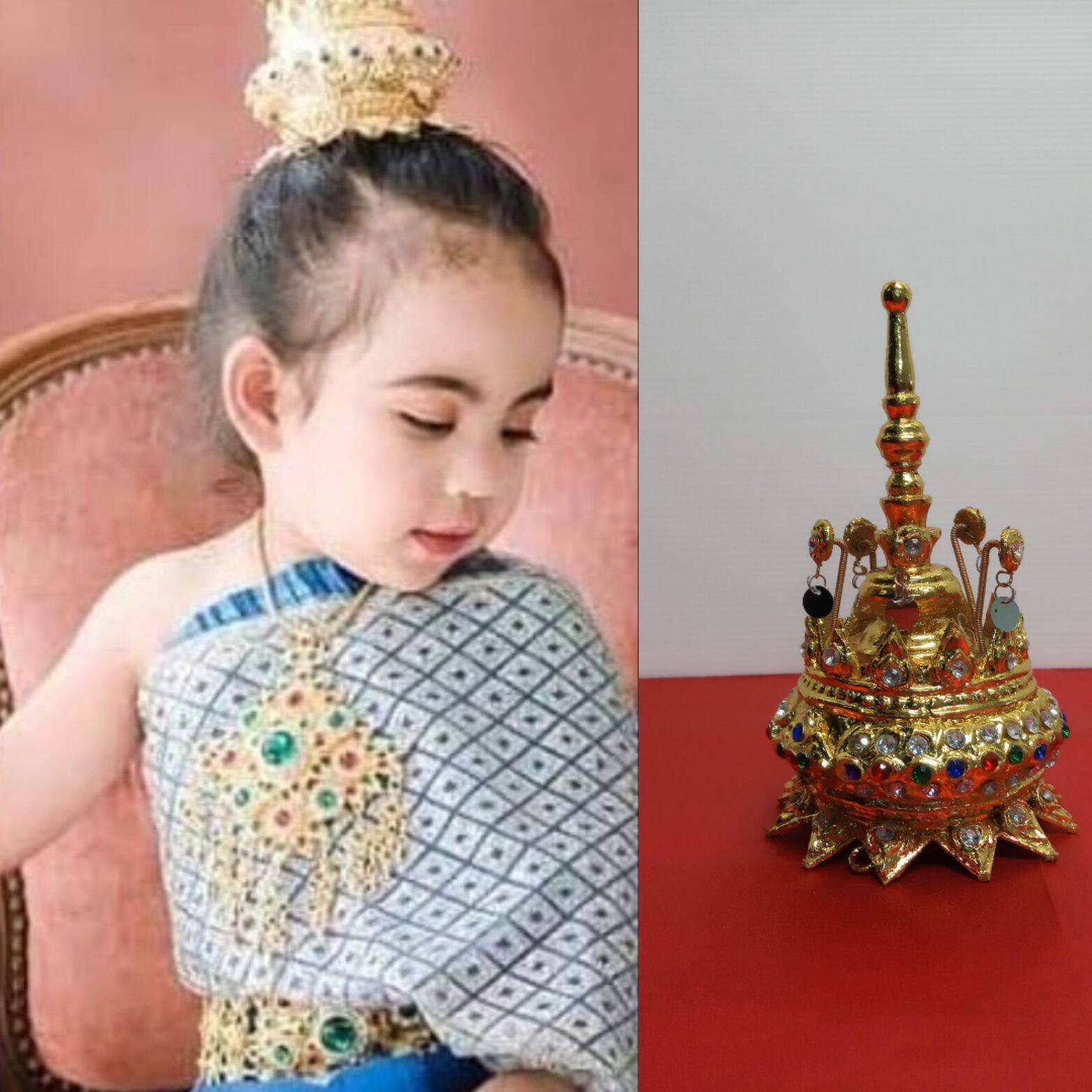 PIN เกี้ยวยอดหรือรัดเกล้ายอดเด็ก และผู้ใหญ่สไตล์ LISA ขนาดกลางและเล็ก ...