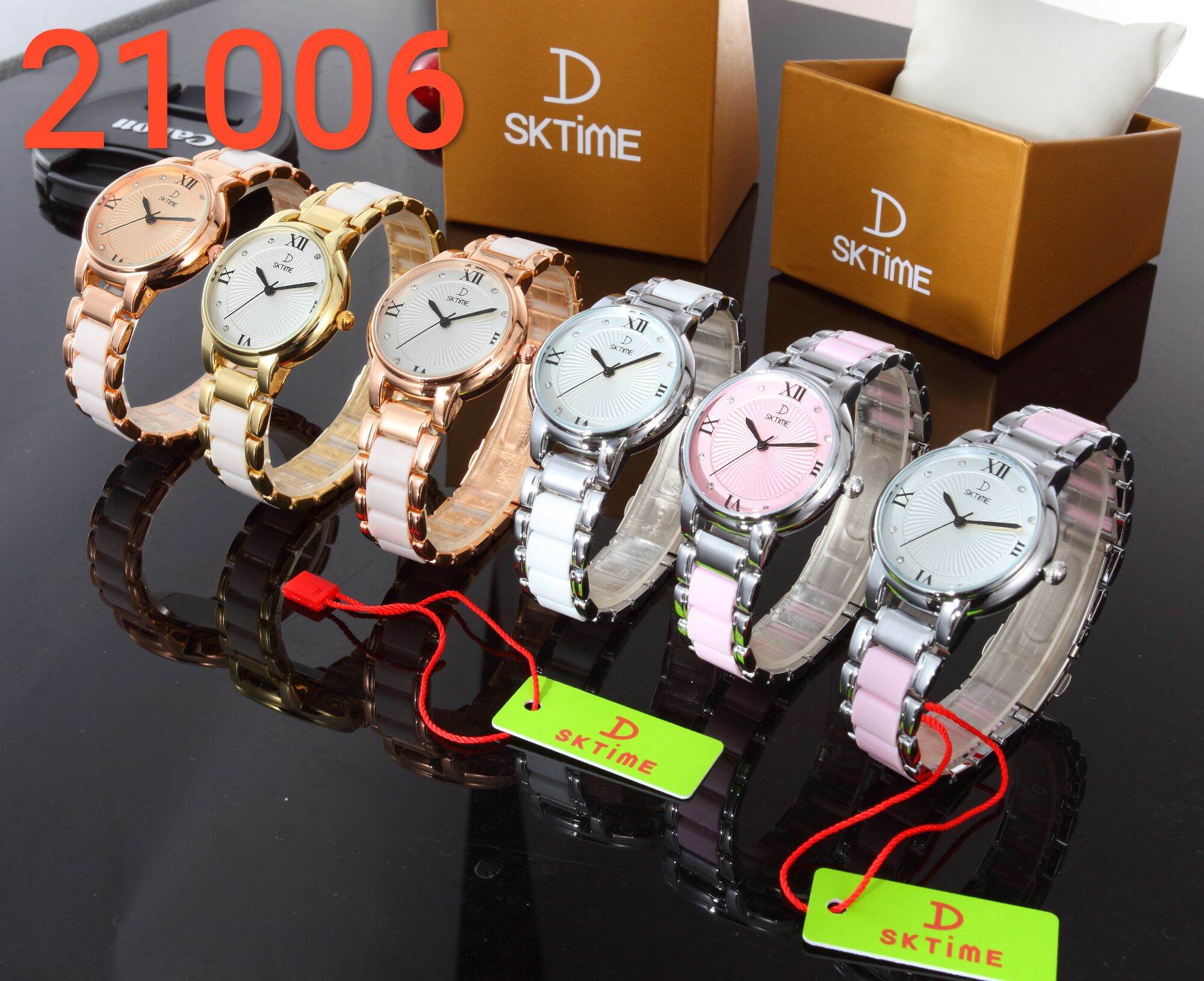 นาฬิกา SK Time ของแท้ 100 รุ่น D21006 พร้อมกล่องแบรนด์ - watch room ...