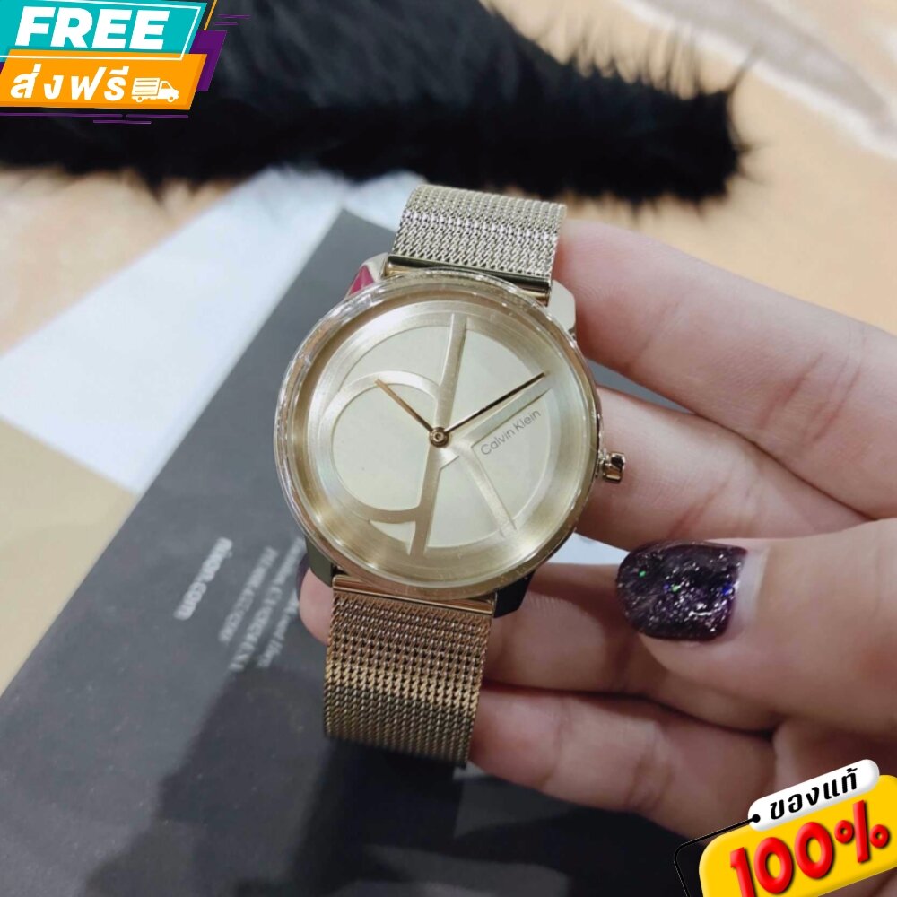 ประกันศูนย์ไทย Calvin Klein 25200034 Iconic watch ขนาดหน้าปัด : 40 มม. ...
