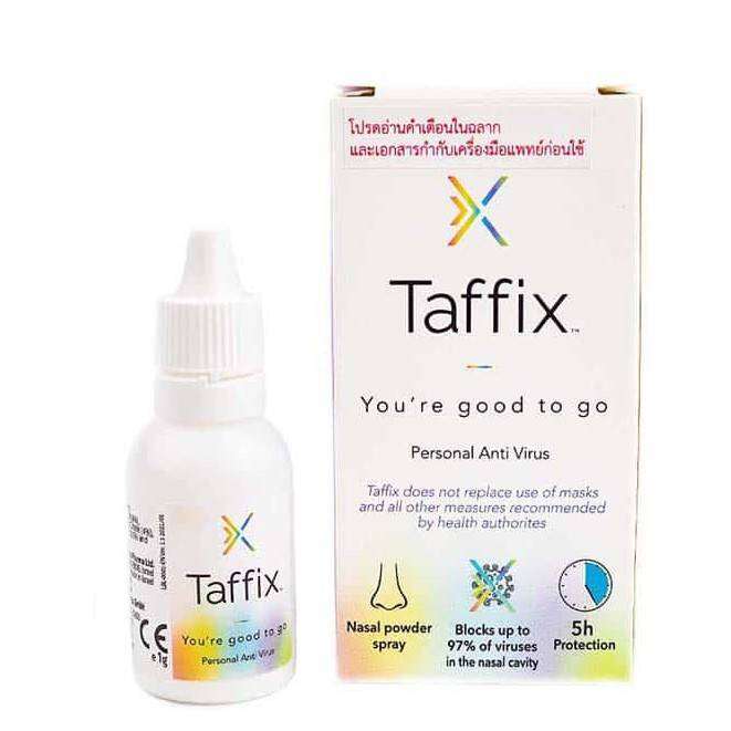 TAFFIX NASAL SPRAY สเปรย์พ่นจมูกทาฟฟิกซ์ ปกป้องโพรงจมูกจากไวรัส เชื้อ ...