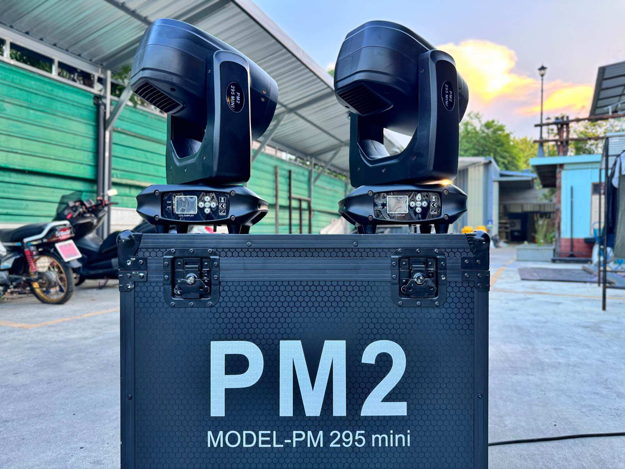ไฟบีม 295 คู่พร้อมแร็ค beam 295 moving beam ไฟเวที - PM 2 shop2021 ...