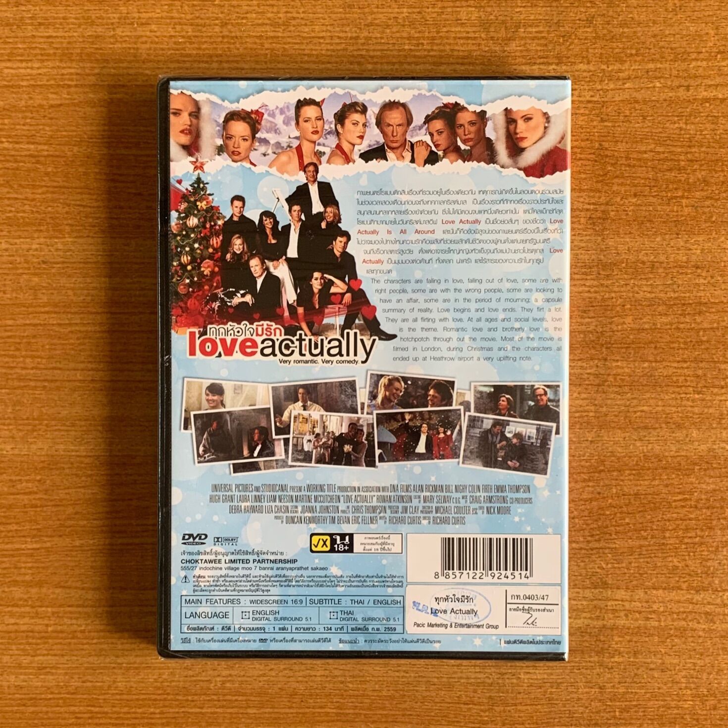 DVD : Love Actually (2003) ทุกหัวใจมีรัก [มือ 1] Hugh Grant / Colin ...