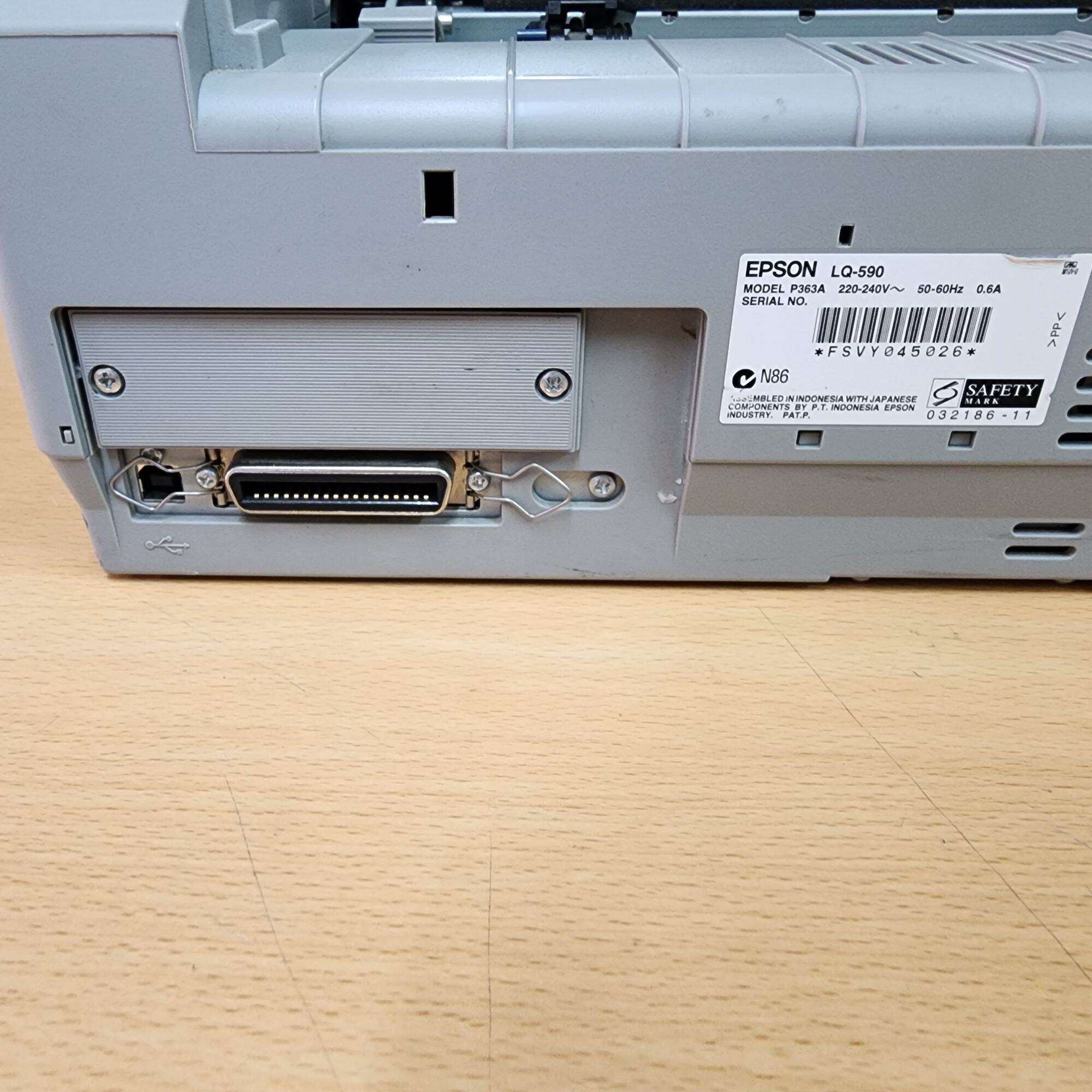 เครื่องพิมพ์ดอทเมตริกซ์ Epson LQ-590 มือสอง - kaideefree - ThaiPick