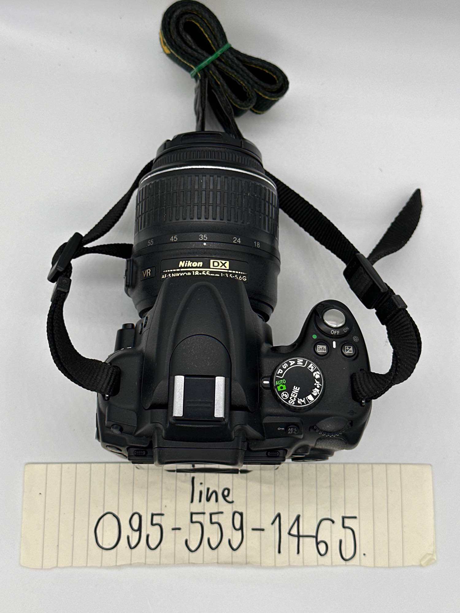 (สินค้ามือ2) กล้อง Nikon d5000 ติดเลนส์ 18-55 ใช้งานเต็มระบบ ชัตเตอร์ 1 ...