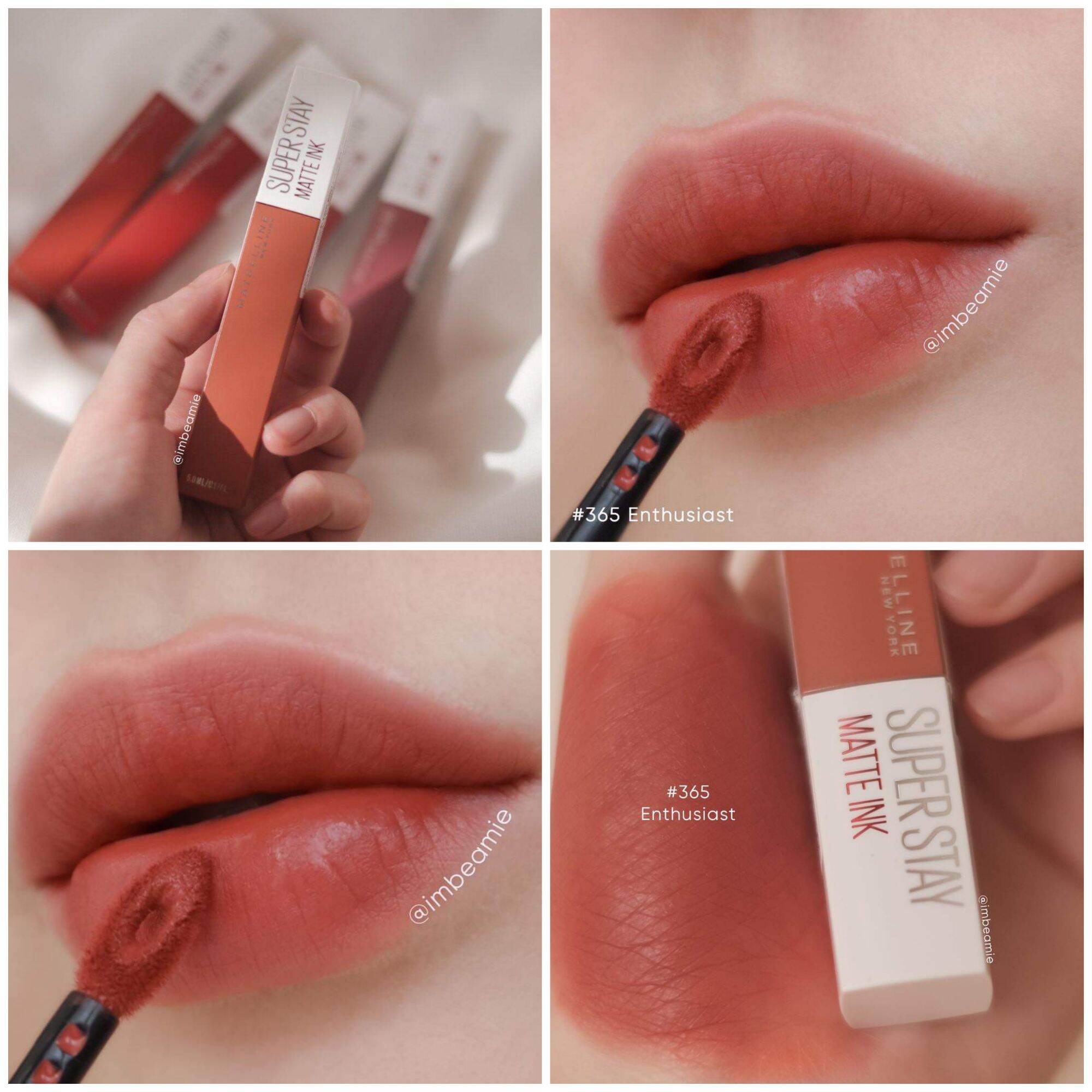 Maybelline Superstay Matte Ink คอลใหม่ สีสวยมาก ทาง่ายใช้ได้จริง ติดทน ...