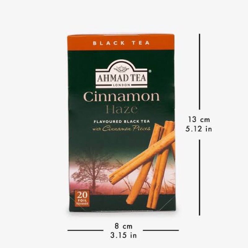 Ahmad Tea Cinnamon - ชาดำกลิ่นอบเชย | Lazada.co.th