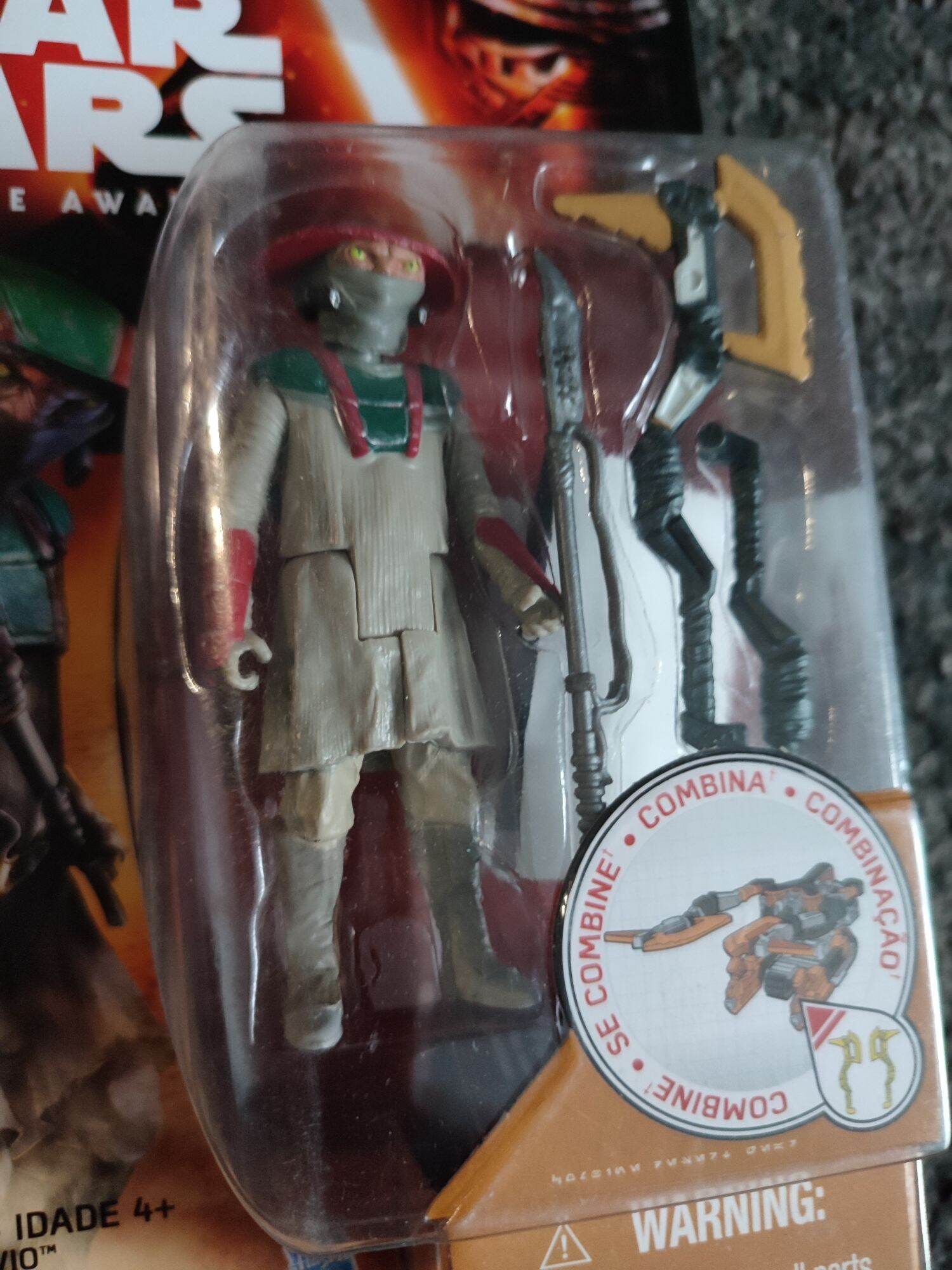 Star Wars The Force Awakens Constable Zuvio figure toy Hasbro ...