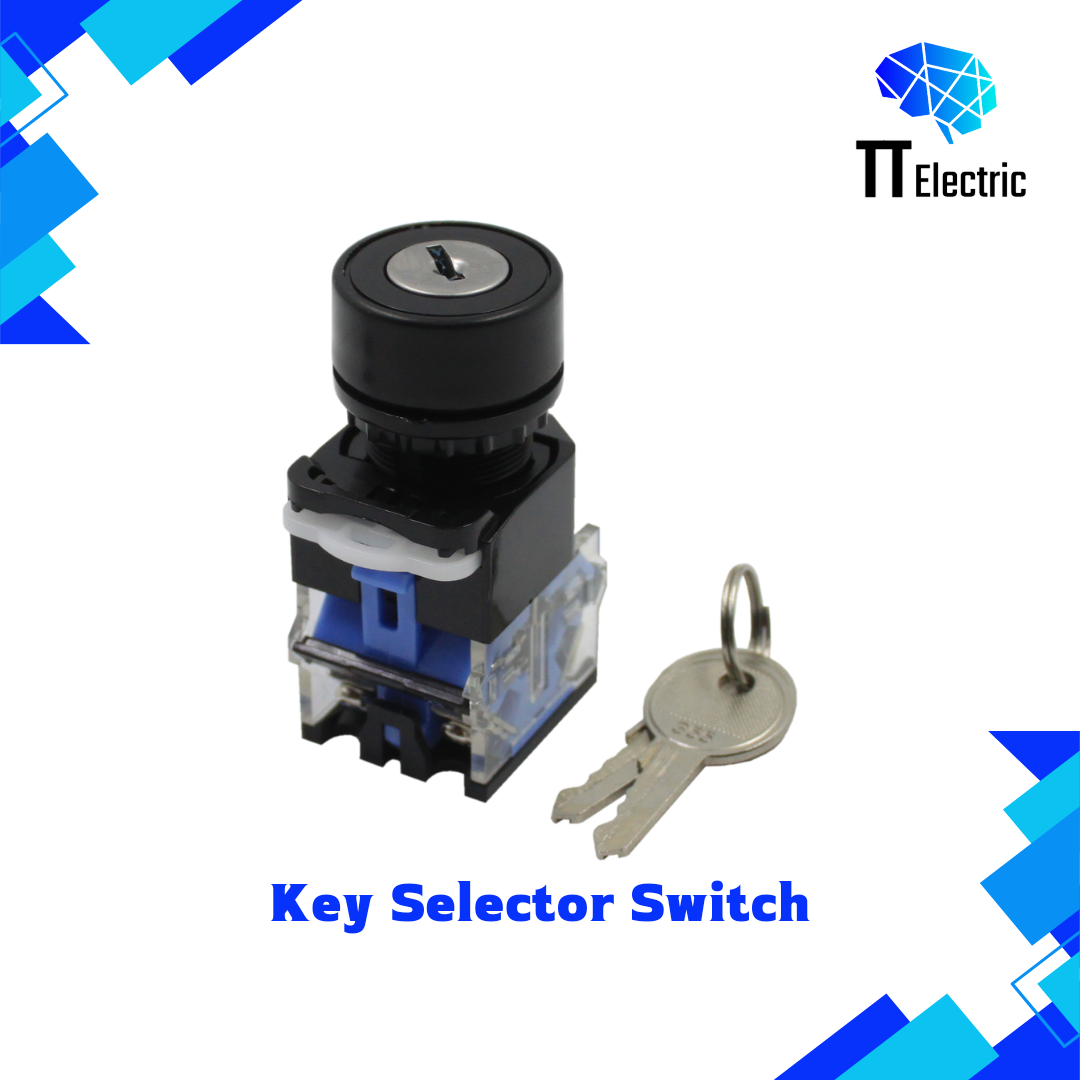 สวิตช์กุญแจ เปิด/ปิด Key Selector Switch ขนาด 22mm. | Lazada.co.th