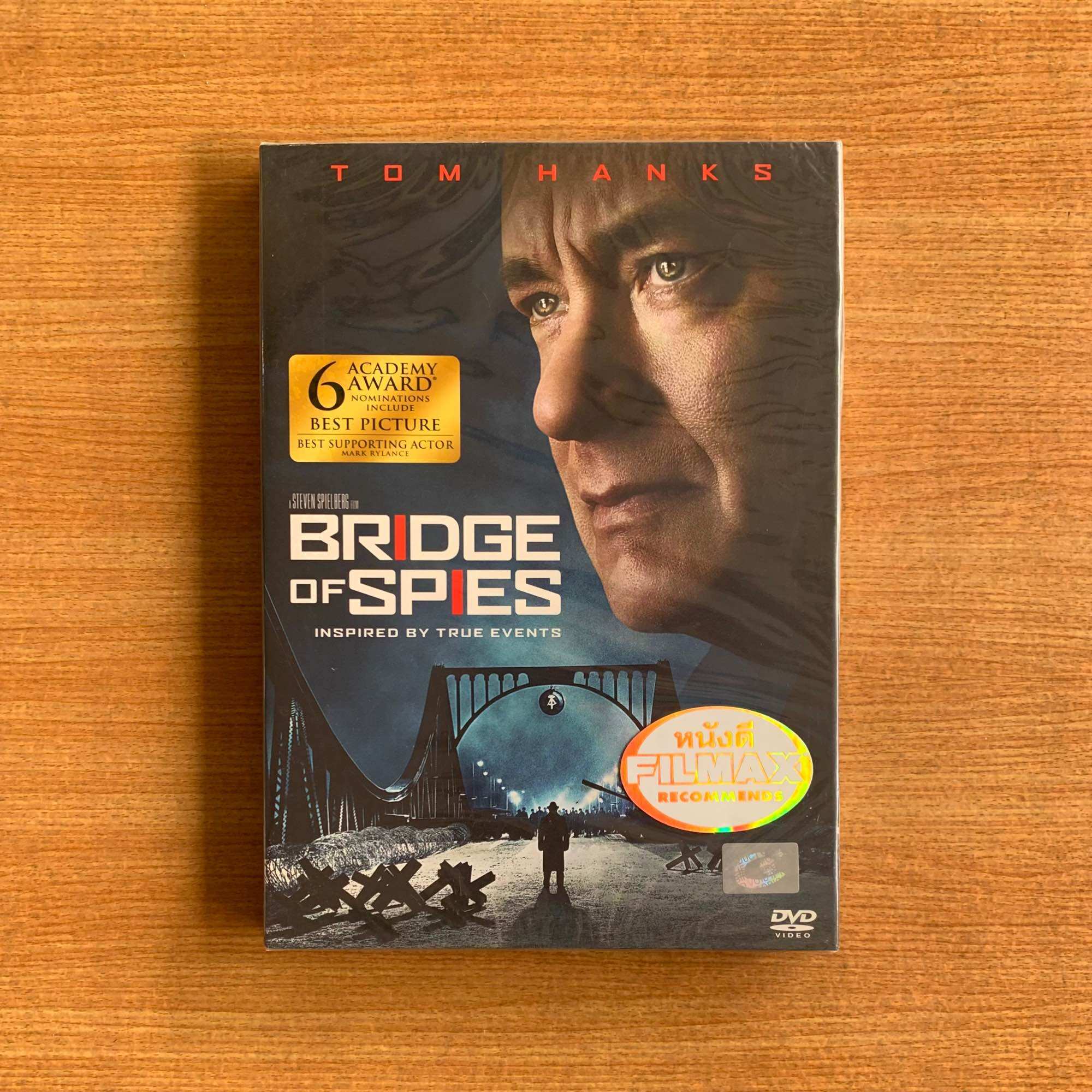 DVD : Bridge of Spies (2015) จารชนเจรจาทมิฬ [มือ 1 ปกสวม] Steven ...