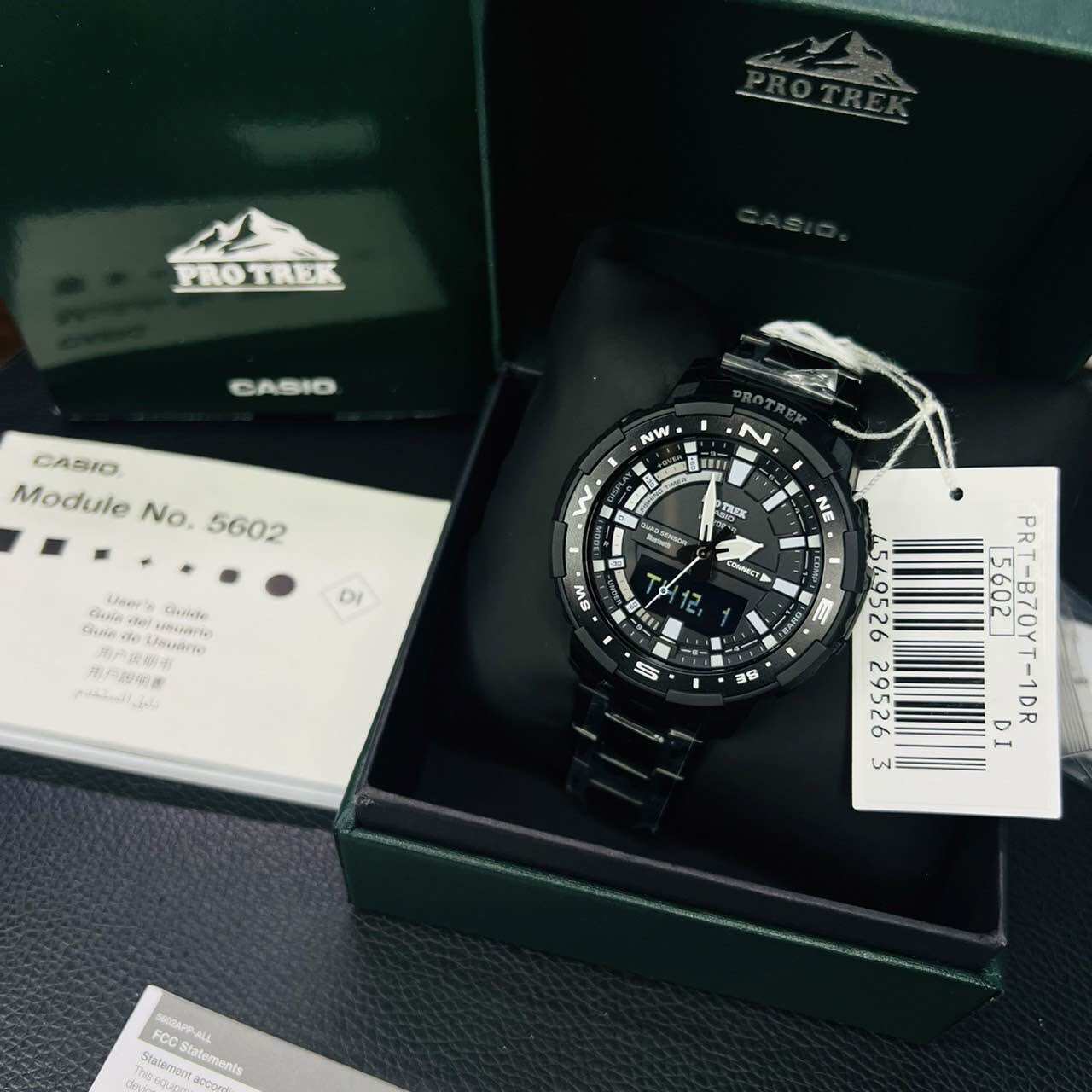 Casio Watch PROTREK PRT-B70YT-1JF Angler Line 20 ATM Water Resistant ...