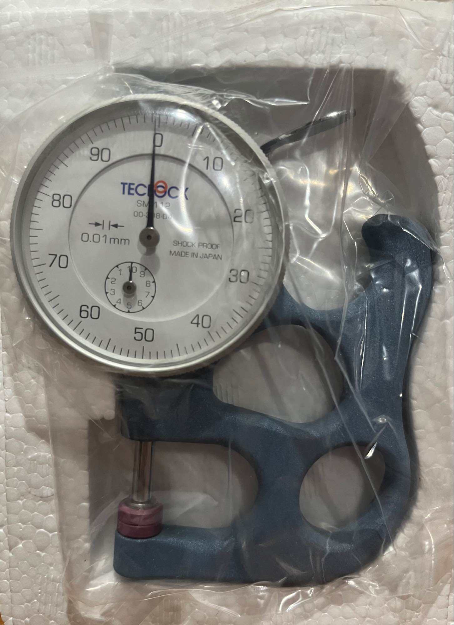 เกจ์วัดหนาบาง #TECLOCK รุ่น SM112 (0.01 mm) จากประเทศญี่ปุ่น | Lazada.co.th