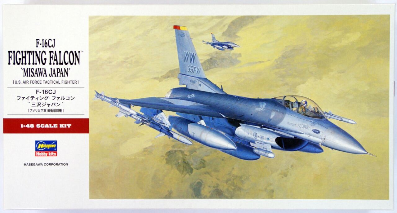 Hasegawa 1/48 F-16CJ FIGHTING FALCON Misawa Japan - Hobbywing63 - ThaiPick