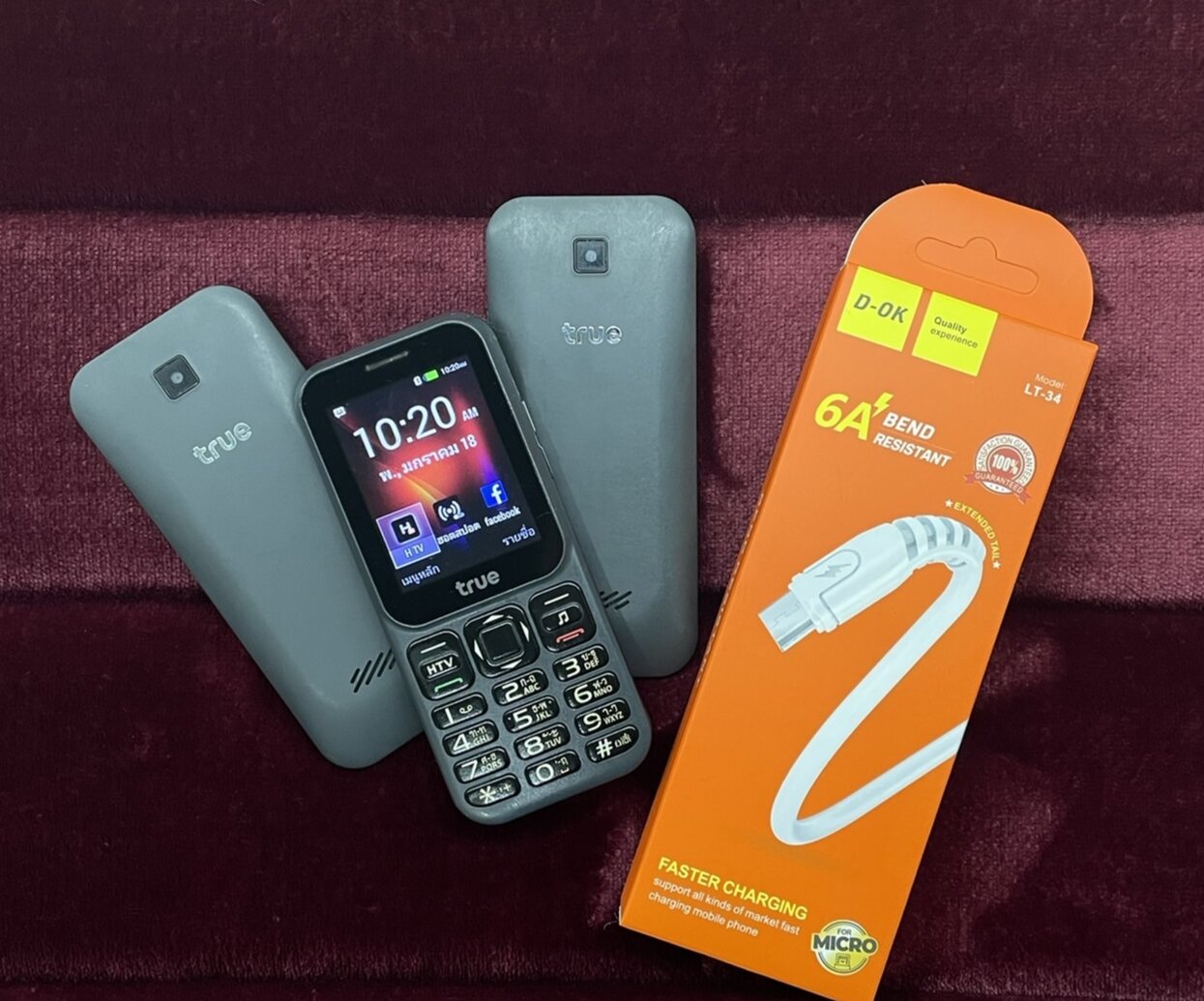 True Super 4 Android ปุ่มกด ได้ทั้ง 4G ทั้ง VoLTE - เบอร์มงคล - ThaiPick