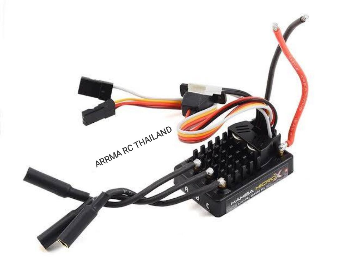 Mamba Micro X Crawler Waterproof Sensored Brushless ESC - ArrmaThailand ...