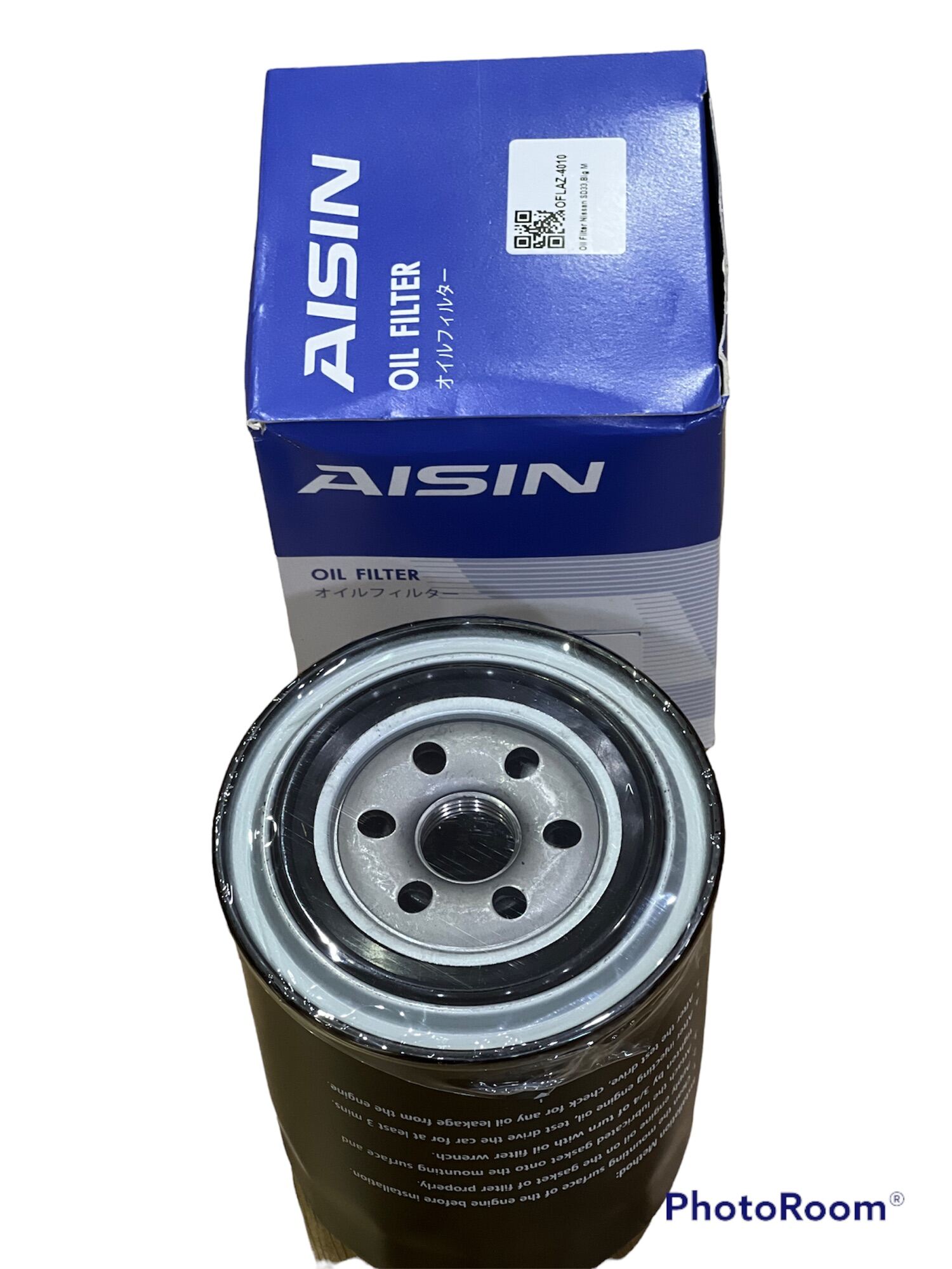 กรองน้ำมันเครื่อง AISIN รหัส 4010 Big M เครื่อง BD25 TD25 TD27 ไม่เทอร์ ...