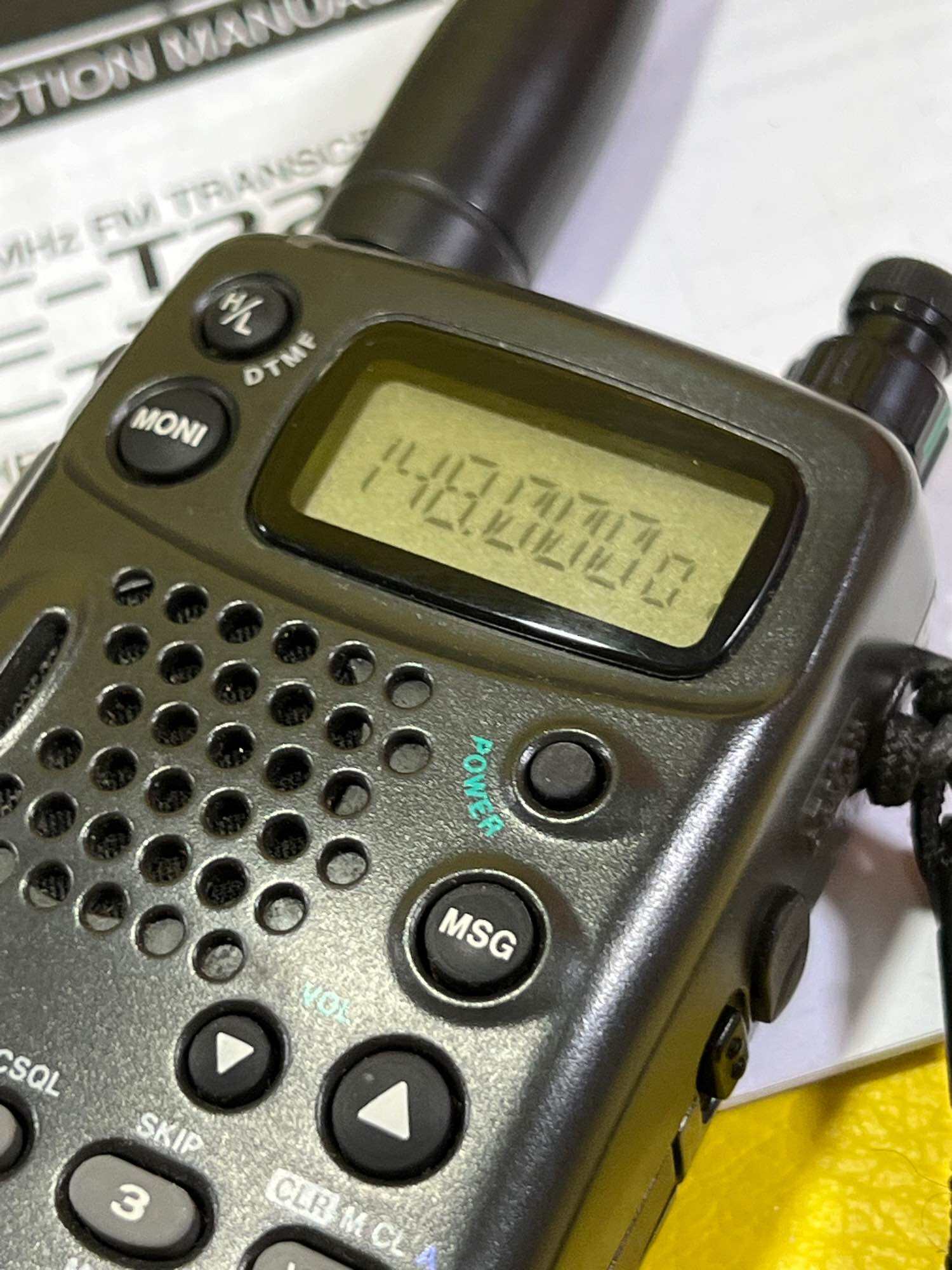 Icom ic-T22. Made in japan. VHF import from Japan Second hand - MUSEN ...