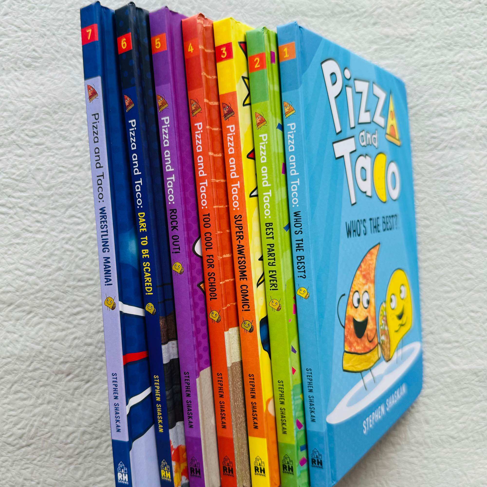 This Pizza and Taco Series 7 Books Set Ages5-8 Hardcover - kidsbookcm ...
