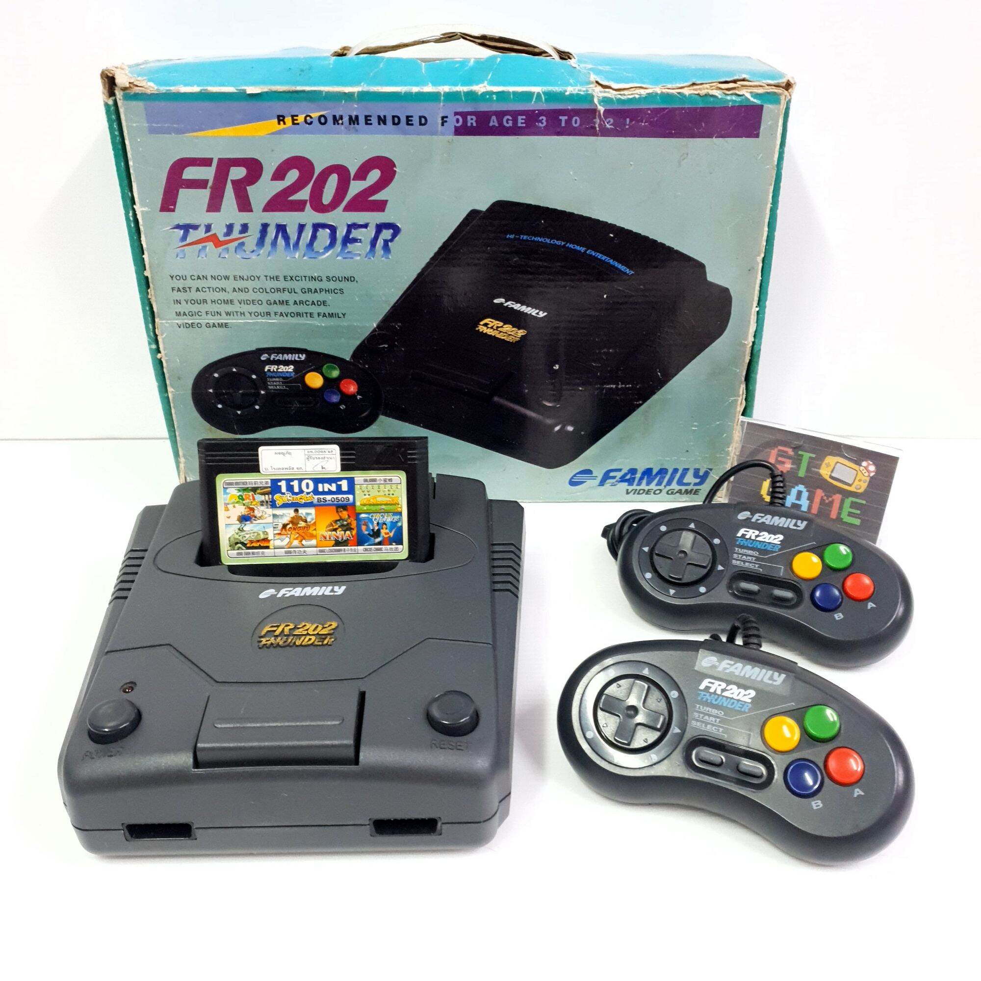 FAMILY FR202 THUNDER Boxed🕹 +110 in1 Game🕹 Thailand ⚡90% | Lazada.co.th