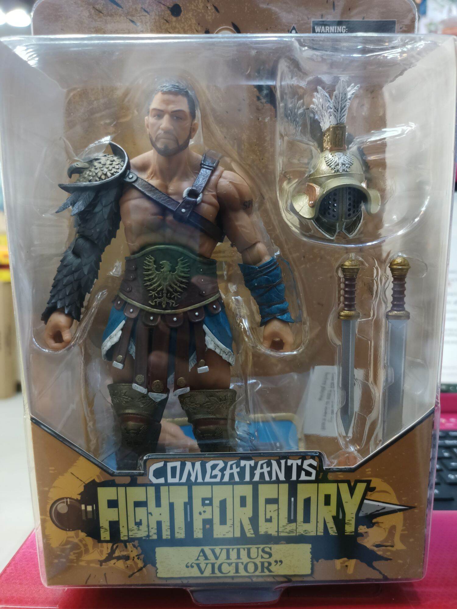 COMBATANTS FIGHT FOR GLORY AVITUS VICTOR ACTION FIGURE - imageoutlet ...
