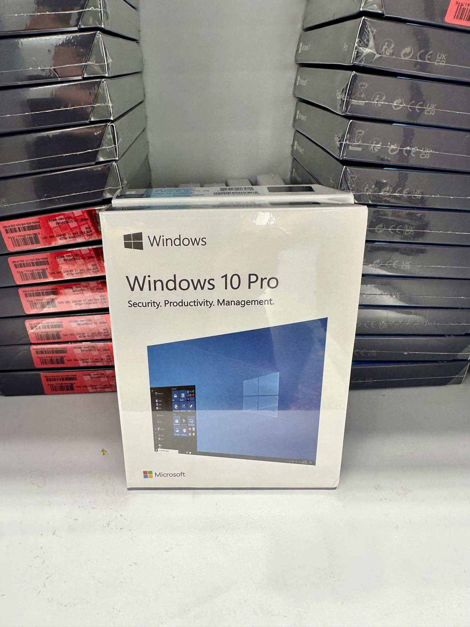 Windows 10 Pro FPP USB Full Boxes ย้ายเครื่องได้ ถาวร | Lazada.co.th