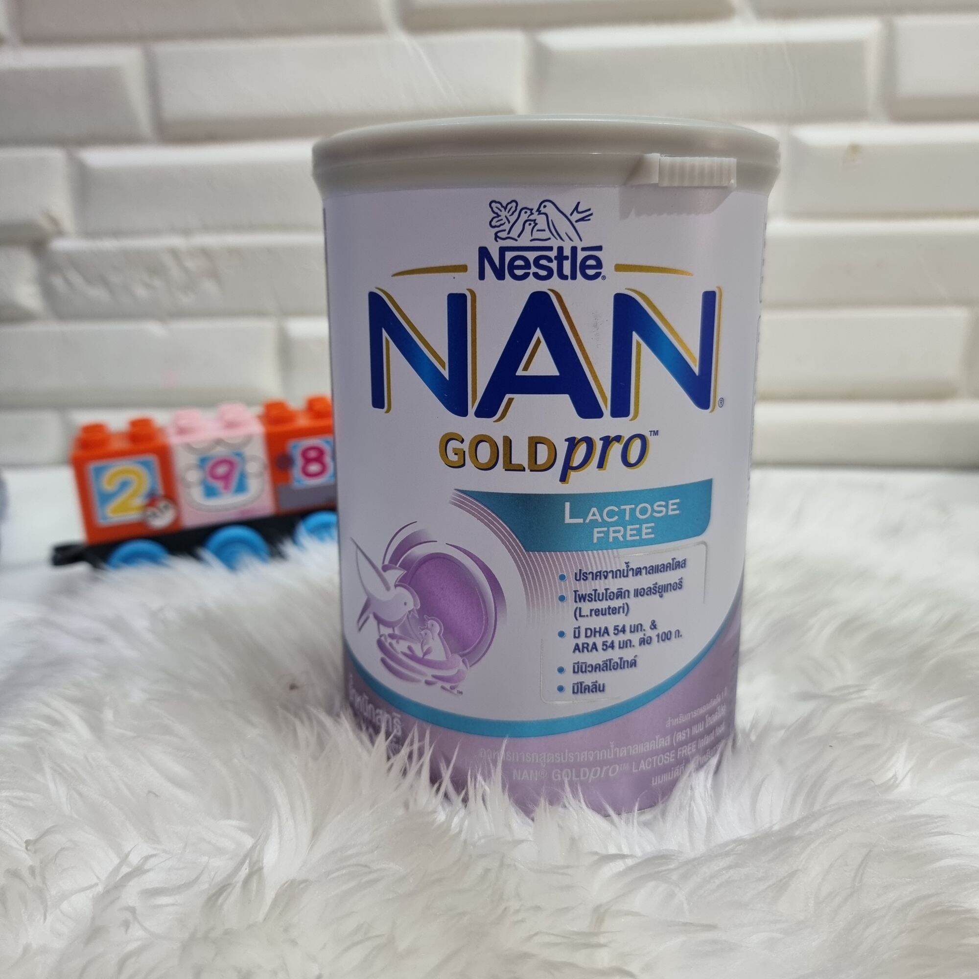 NAN gold pro lactose free นมเด็กท้องเสีย ปราศจากน้ำตาลแลกโตส 400 กรัม ...