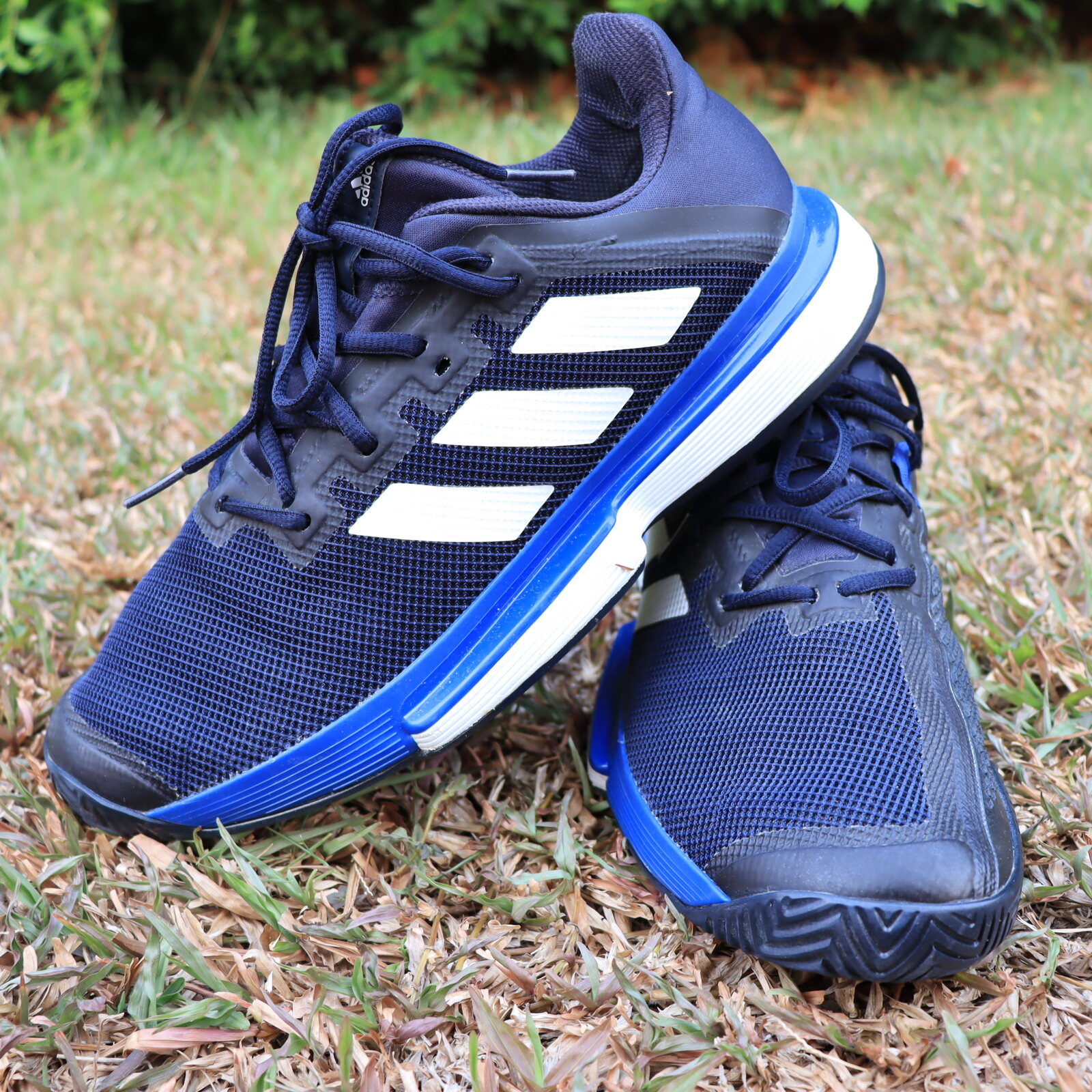 ส่งฟรี Adidas EF2440 Solematch Bounce Mens Tennis Sneakers Shoes Casual Size 9.5us 27.5cm Pre ...